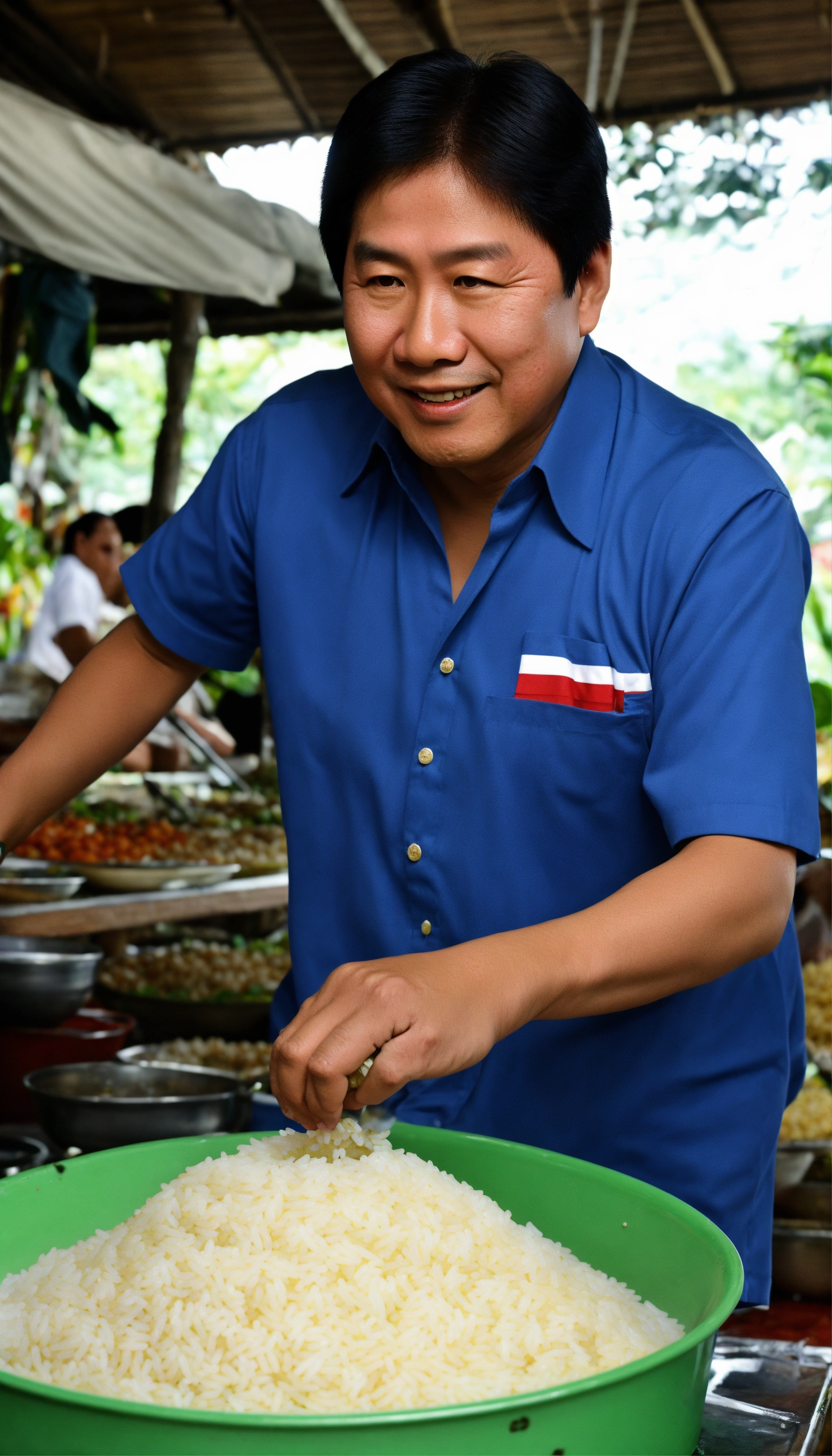 Lexica - Bongbong marcos, ferdinand marcos jr. selling 20 pesos rice in ...