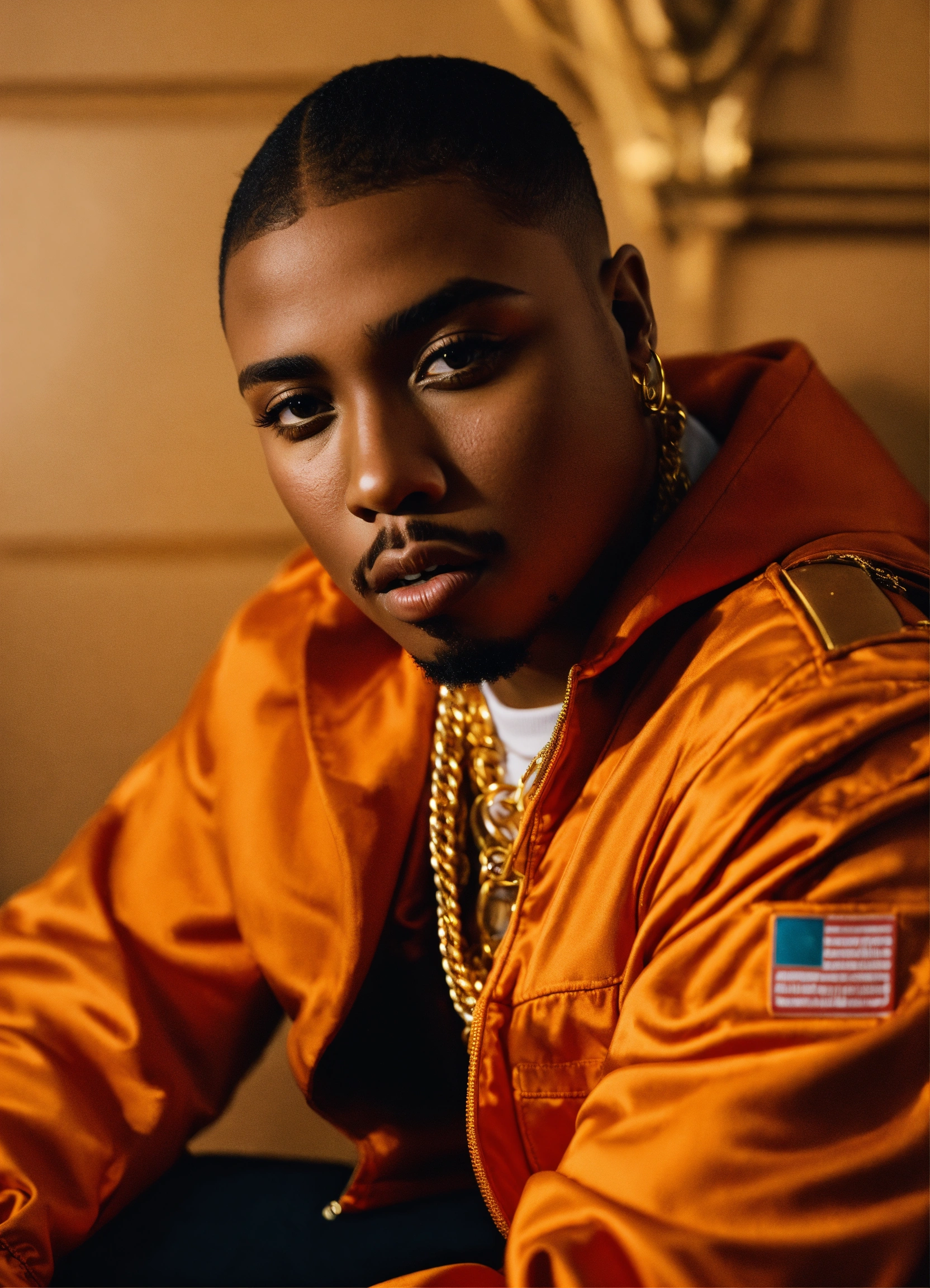 Lexica - Closeup portrait, RAPPER NAS AND MEGAN THEE STALLION , natural ...