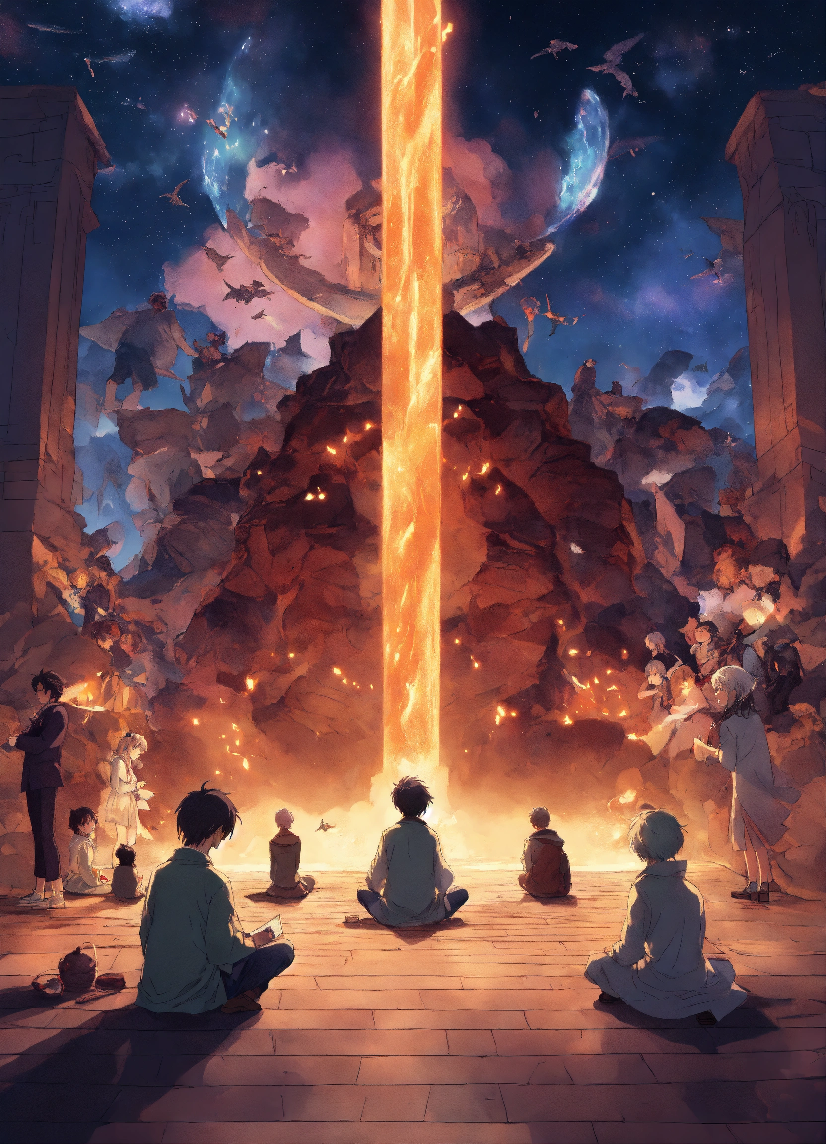 Lexica - Una jaula de demonios queriendo escapar y un grupo de ángeles ...