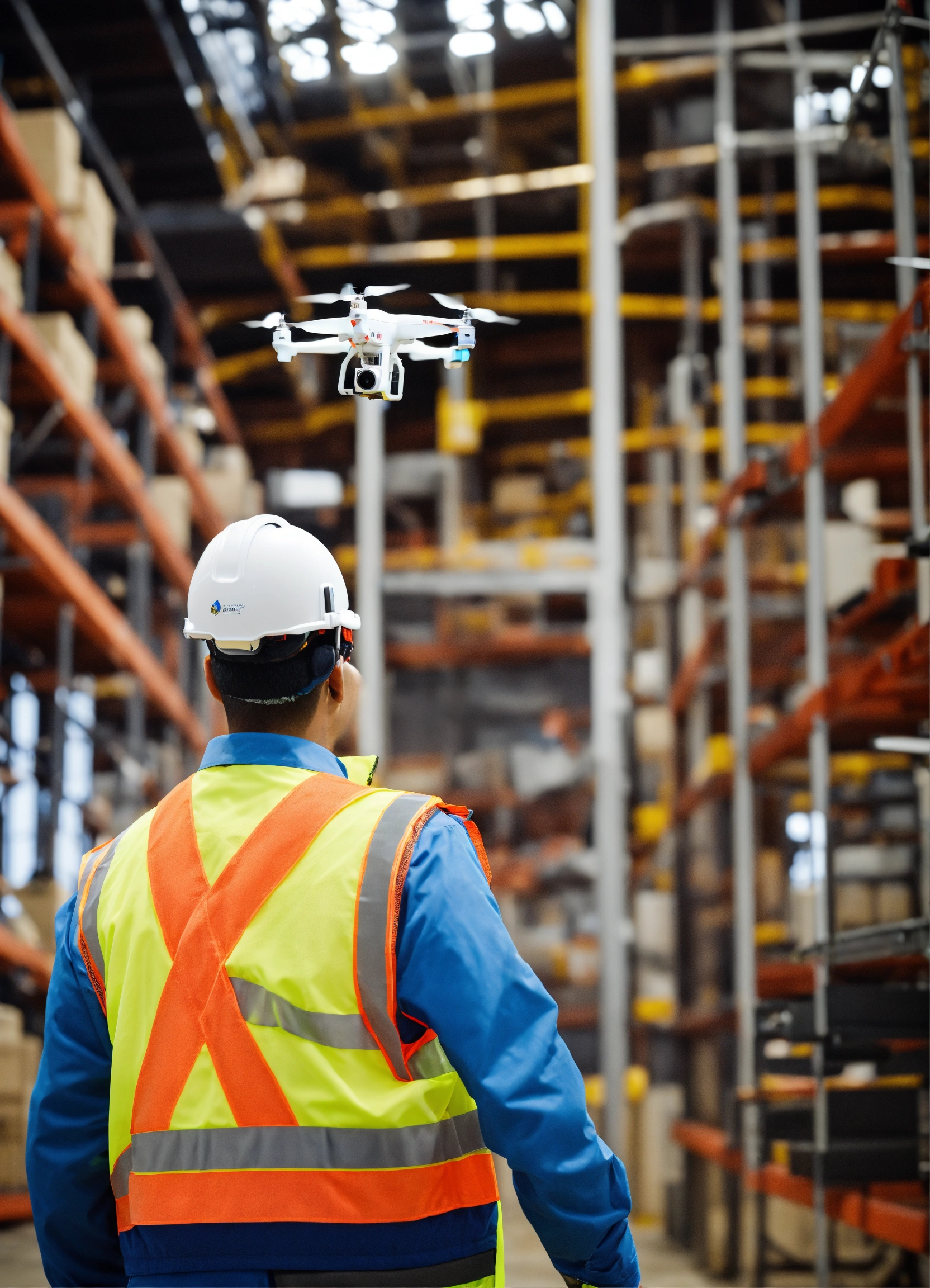 Lexica - "laborers using 3D augmented reality glasses for danger ...