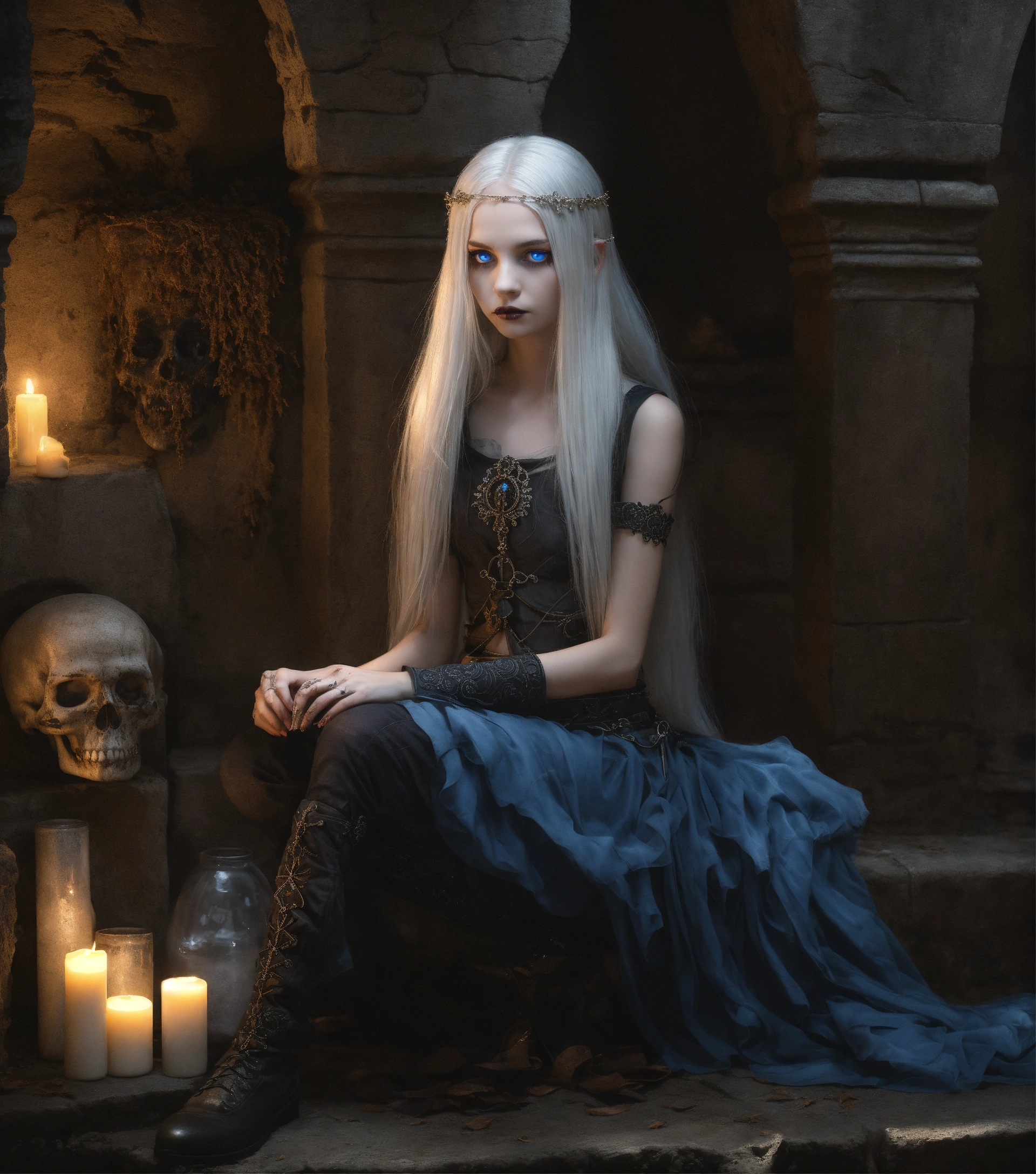 Lexica - Sehr kindhafte deadly pale twelve year old female goth ...