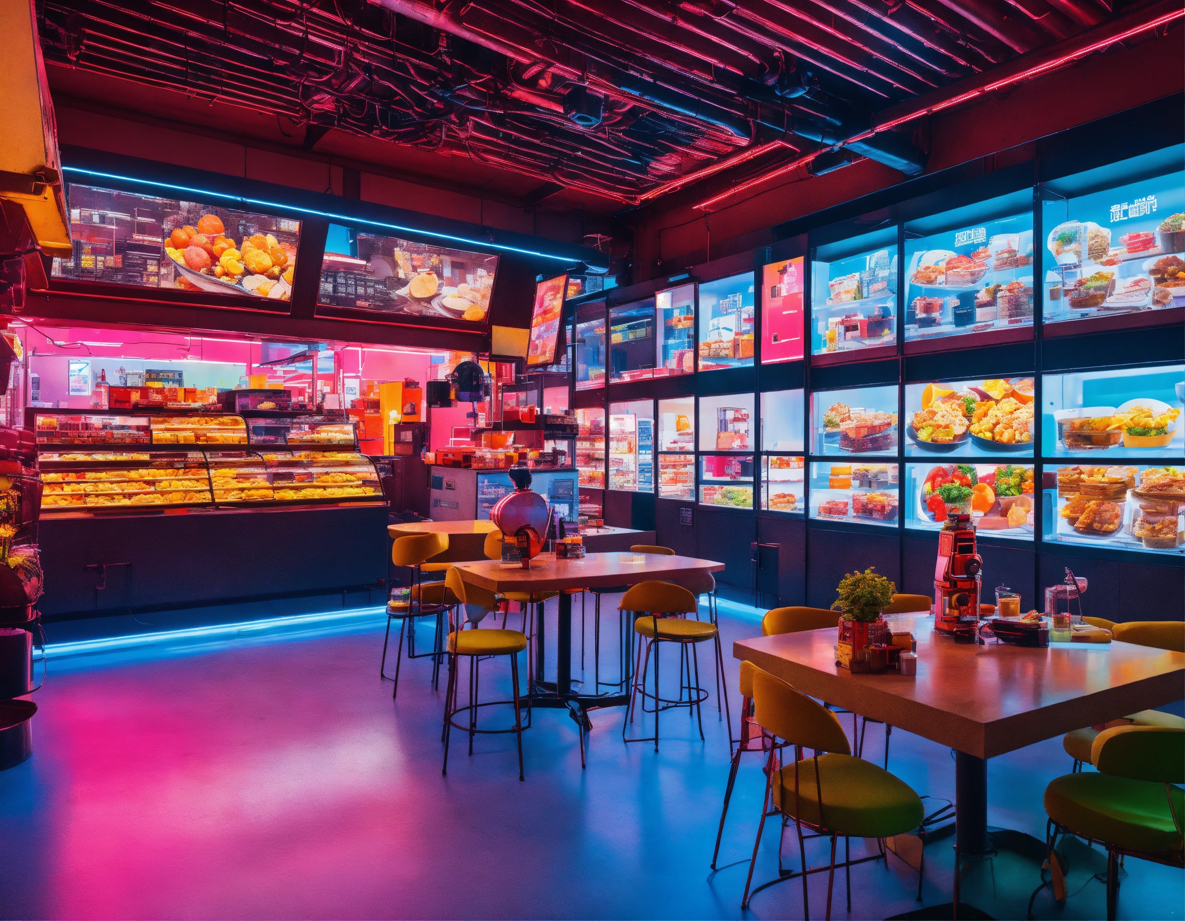 Lexica - A retail shop, food center, comfortable dining area, shop ...