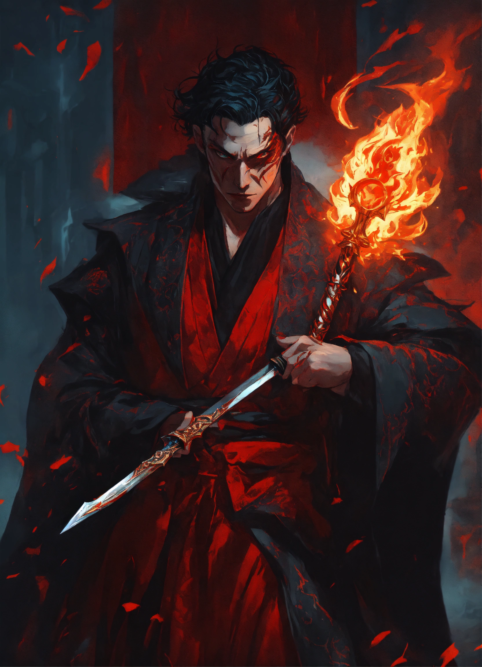 Lexica - "Cain from the heritage of cain, a vampire dressed in a robe ...