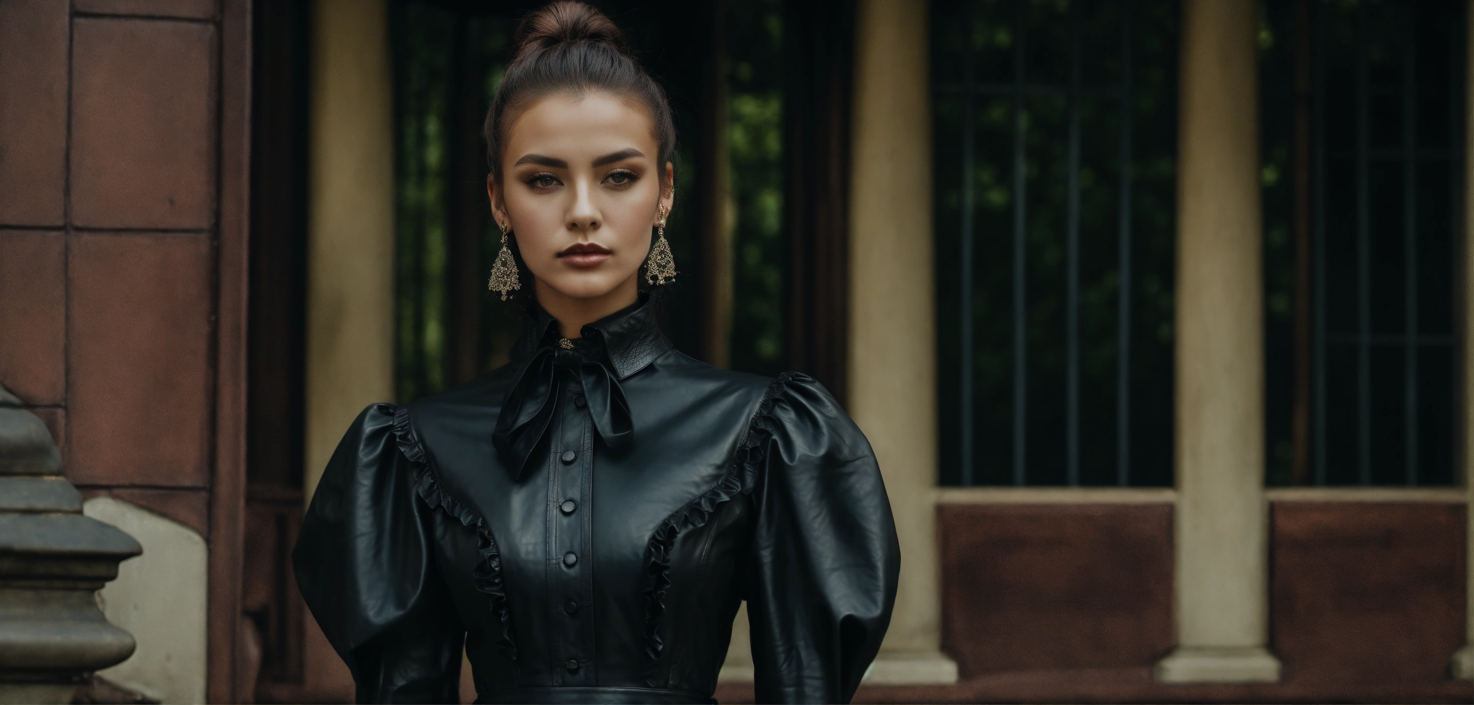 Lexica - Two stunning arrogant women fashion model, strict victorian ...