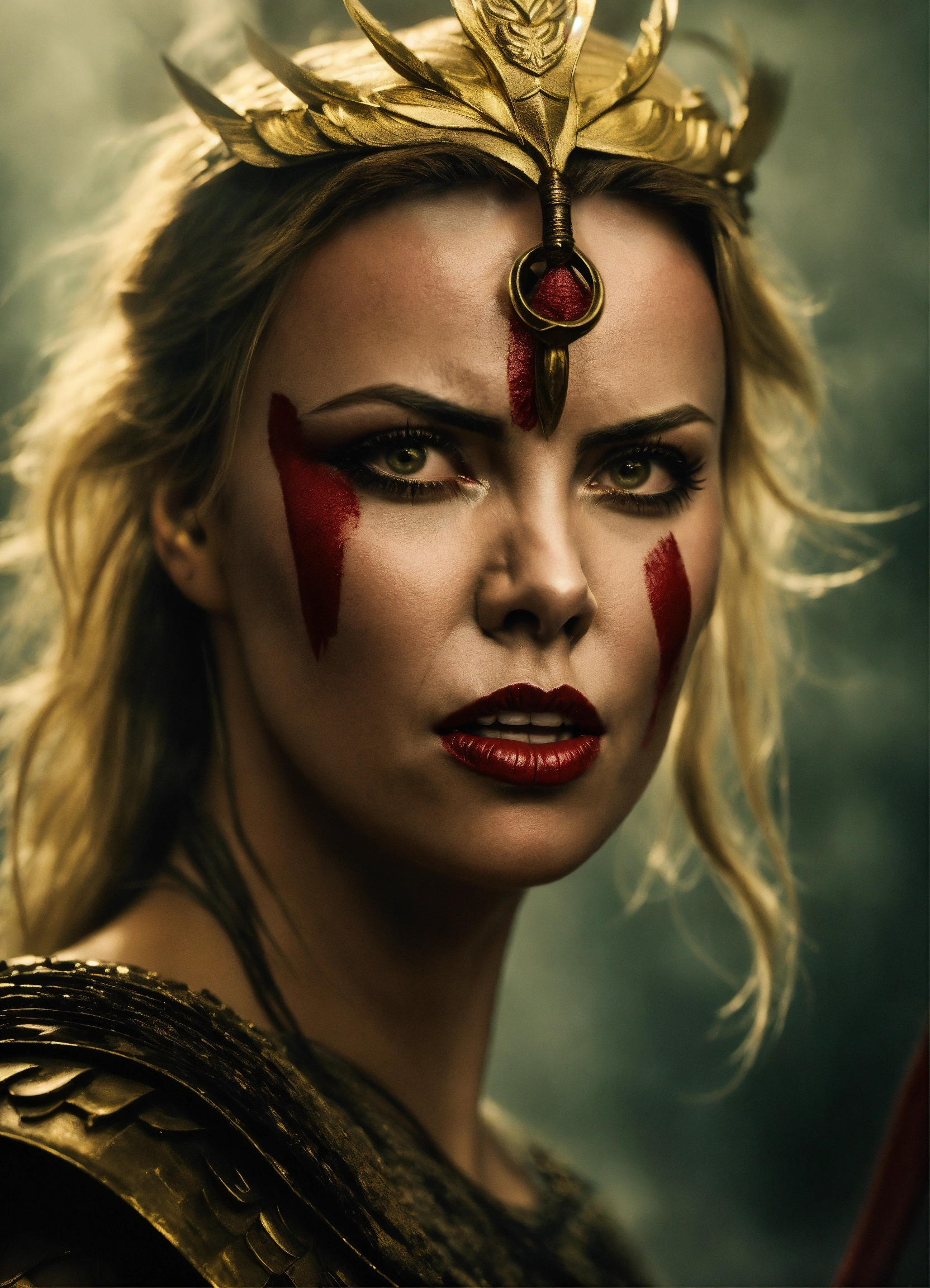 Lexica - A photo quality portrait of Charlize Theron as a beautiful ...