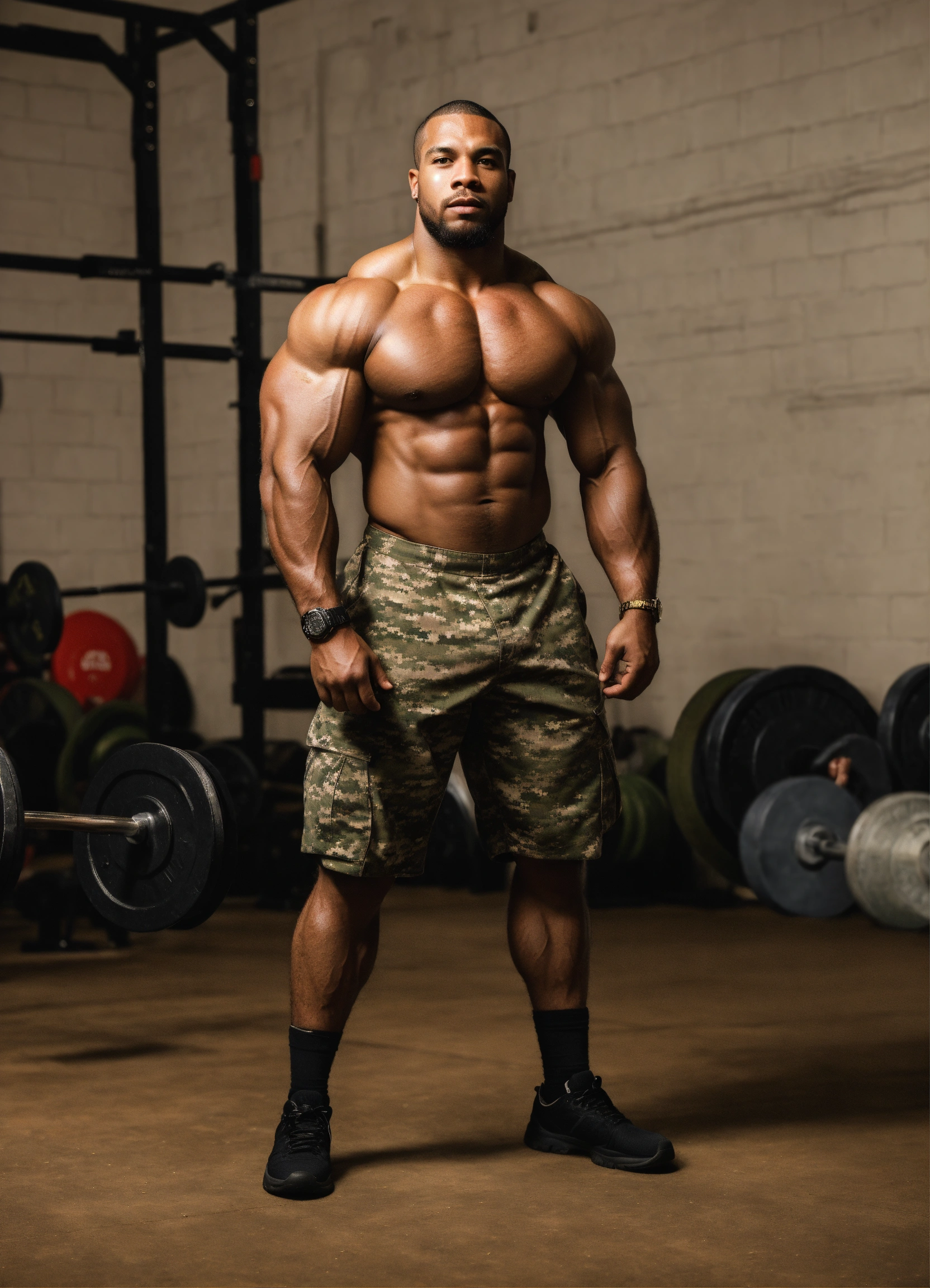 Lexica - 30-year-old man with big muscles, big bodybuilder, body like a ...