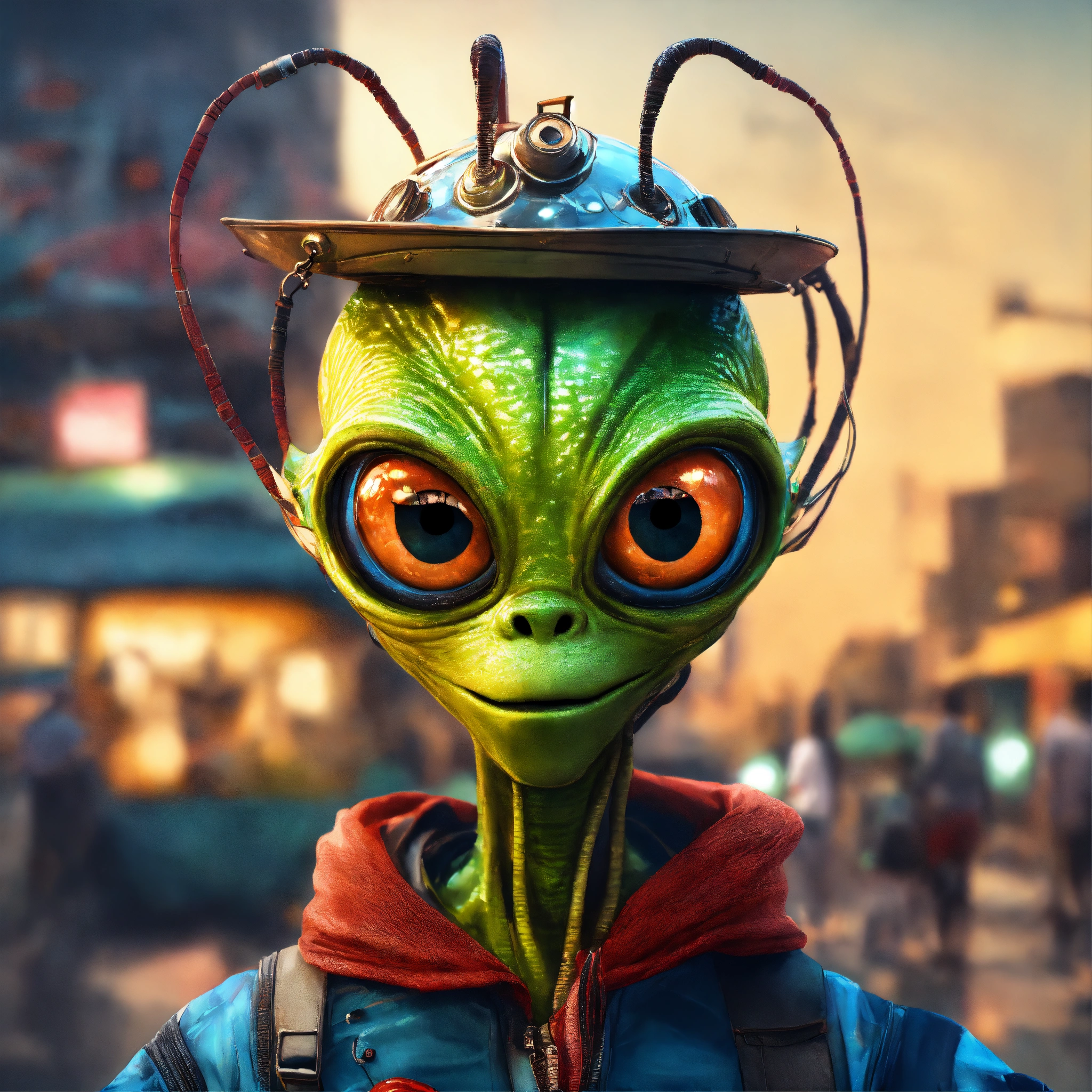 Lexica - Funy crazy aliens avatar