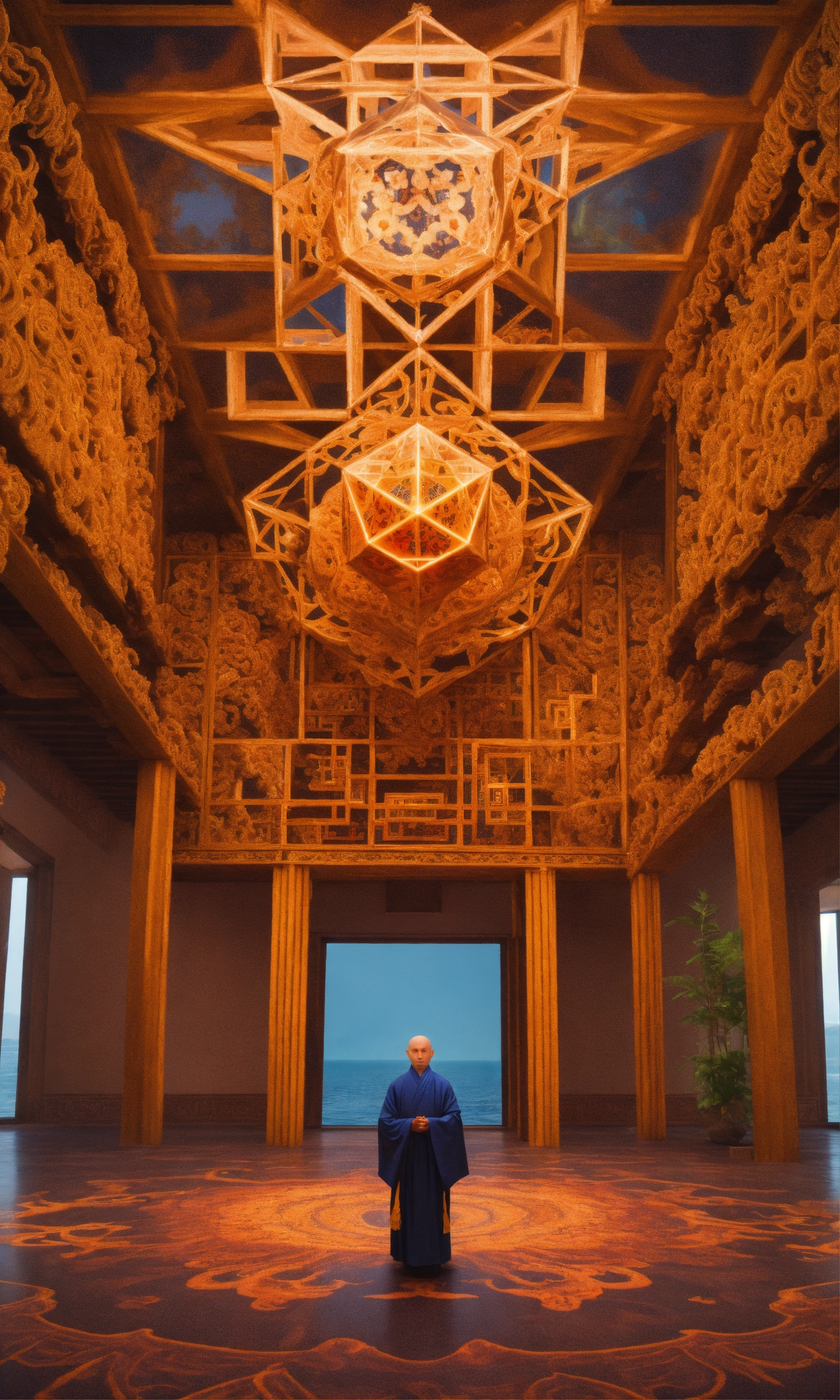 Lexica - Taoist monk octopus tesseract body fractal three point ...