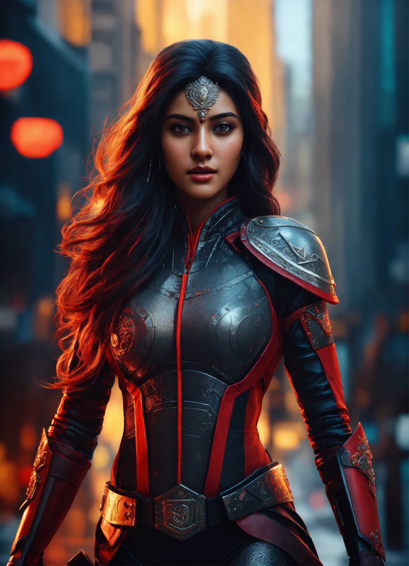 Lexica - A beautiful, shapely South Indian female goddess princess with ...