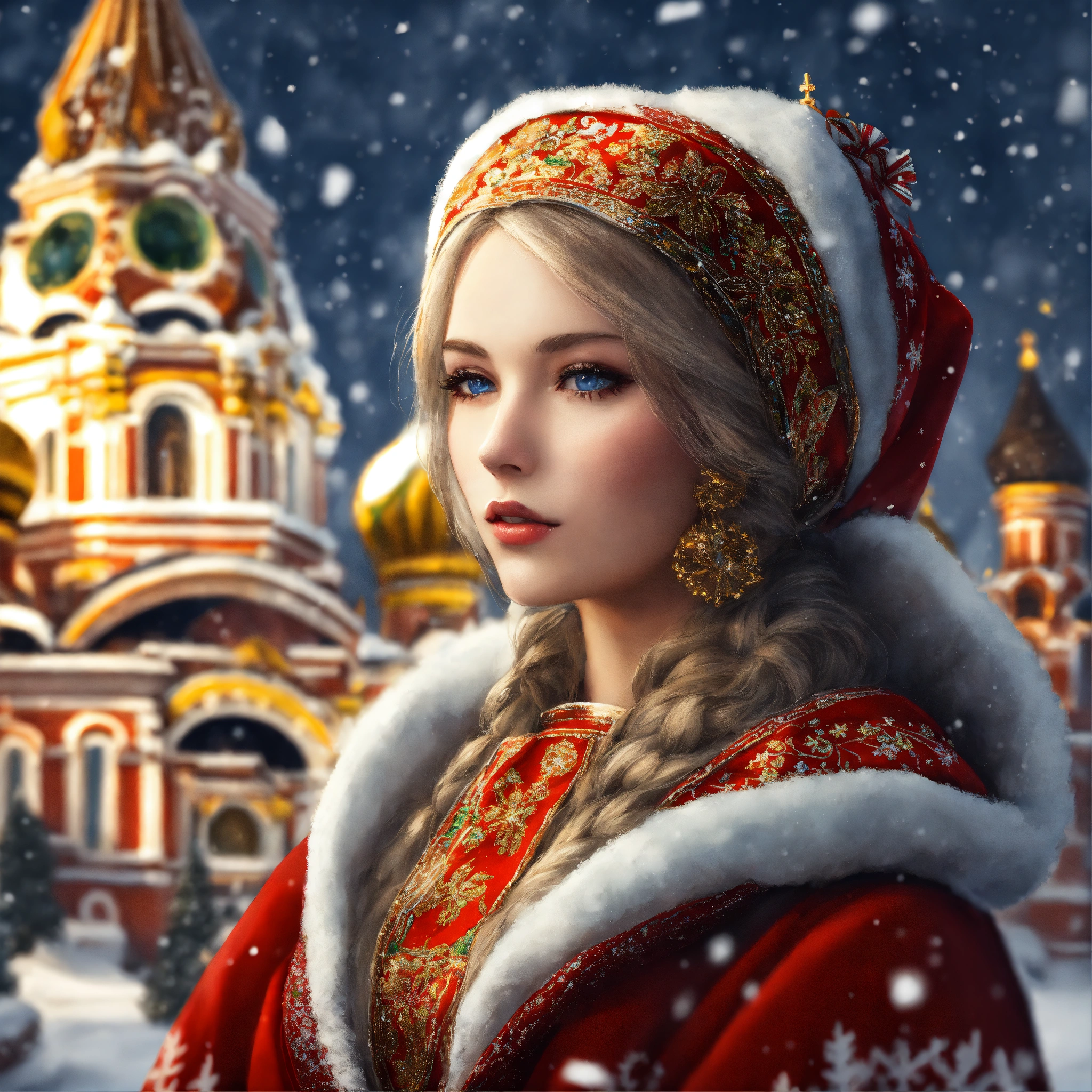 Lexica - Snow maiden, Russian beauty