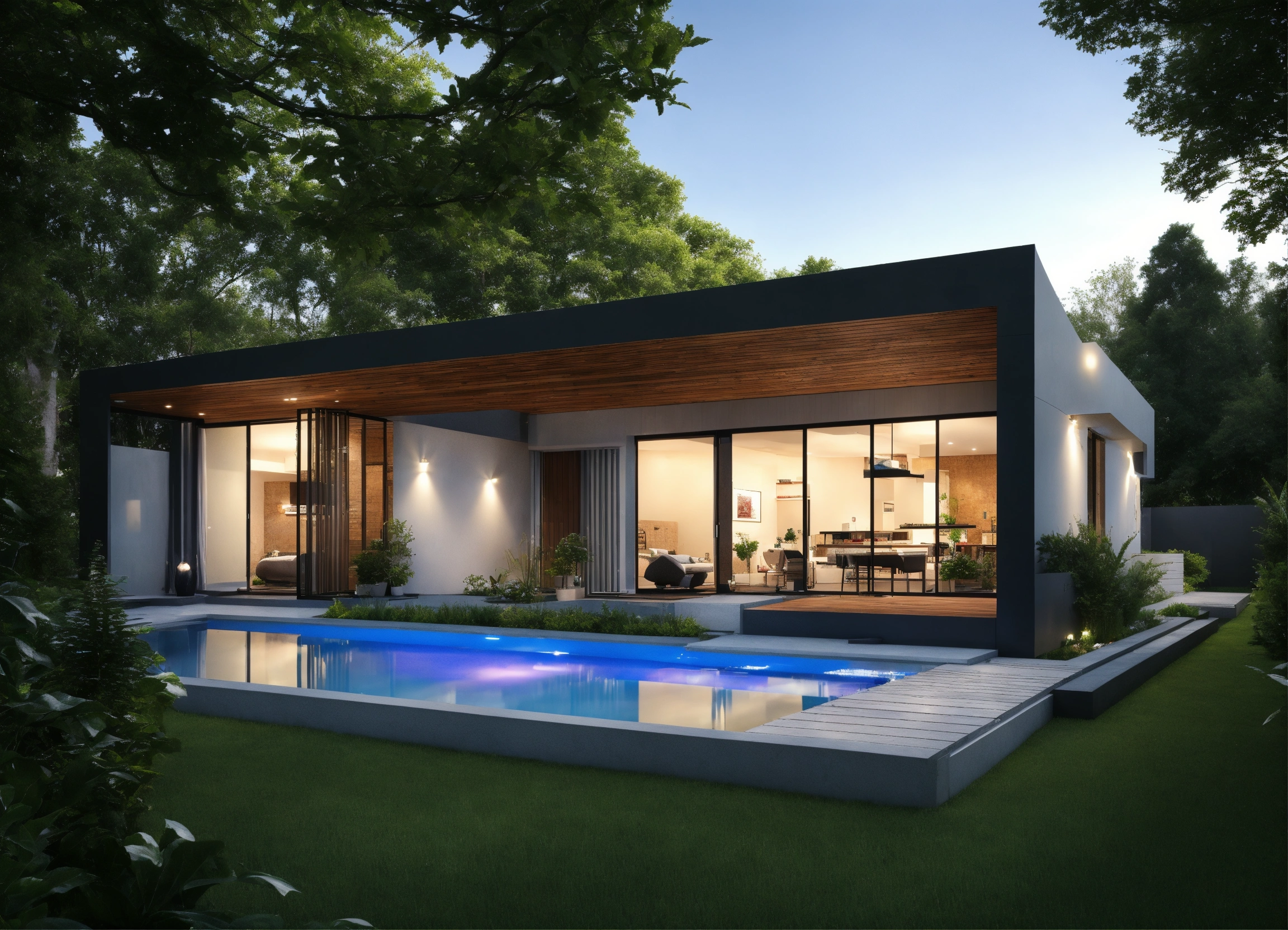 Lexica - Modern single level house design