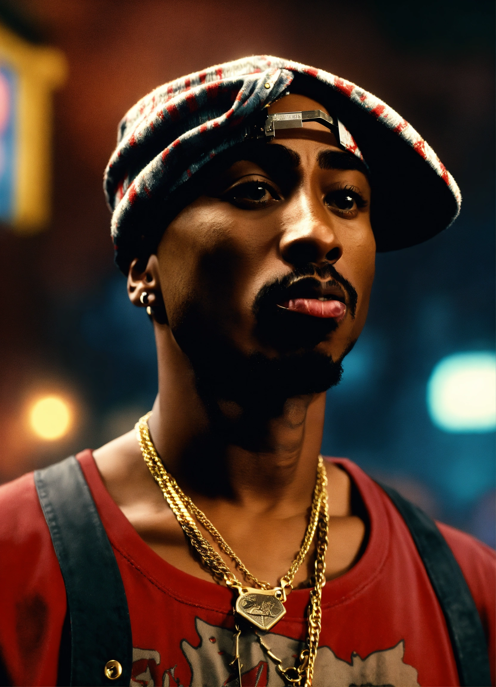 Lexica - Tupac Shakur as Birdie in the movie “Above the Rim” 8k unreal ...