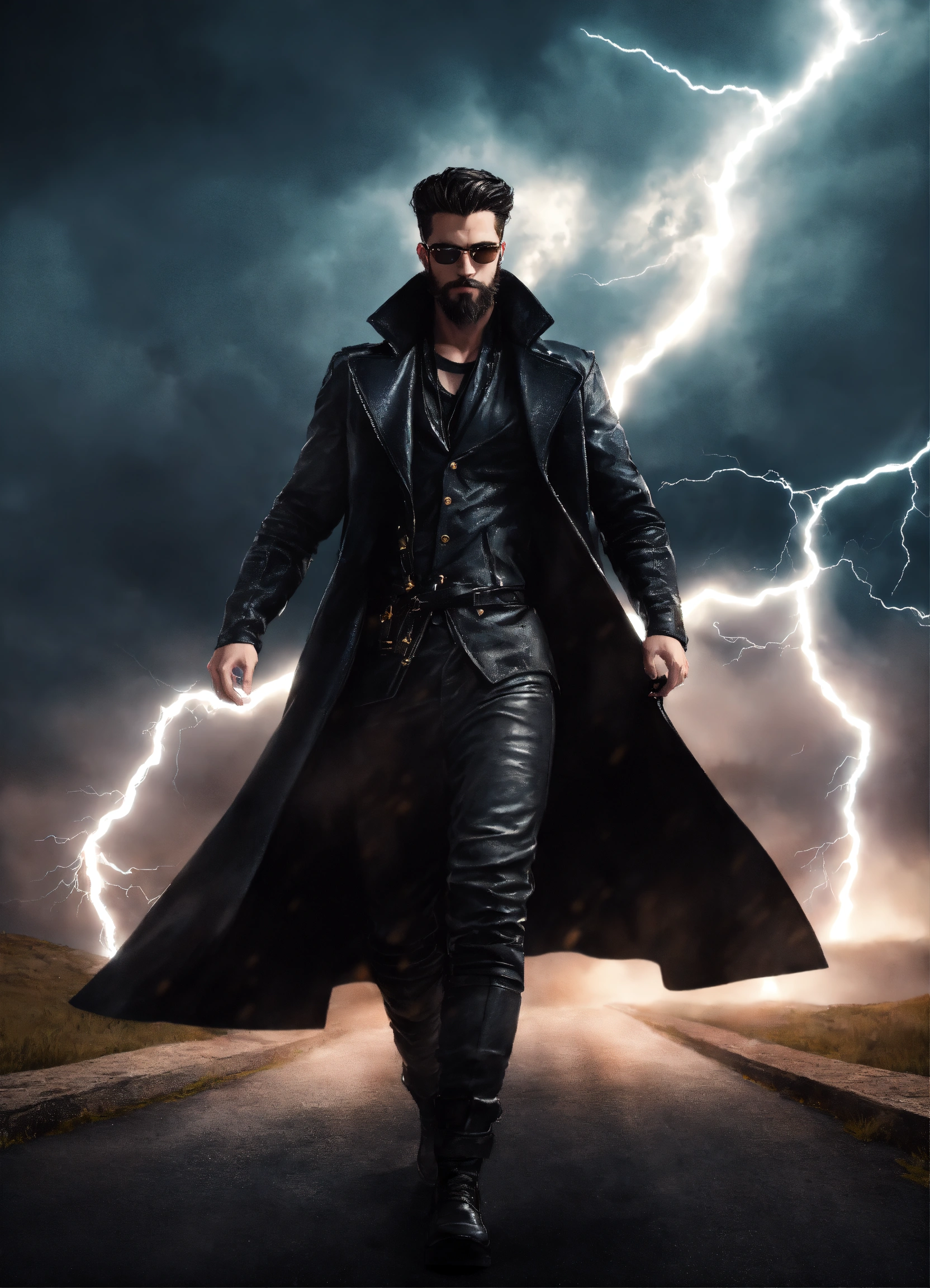 Lexica - Evil hipster wizard, a handsome white male evil god, a ...