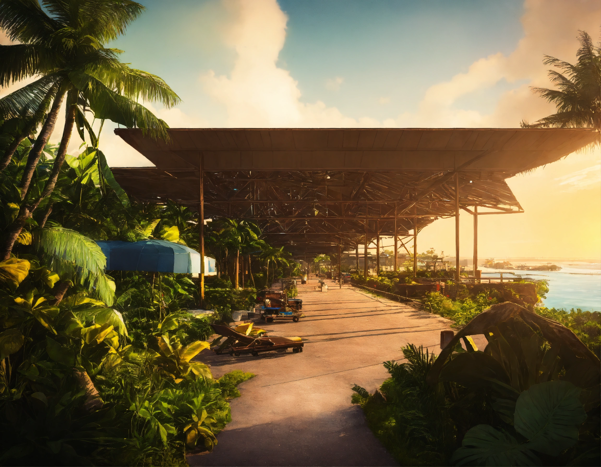 Lexica - Tropical airport