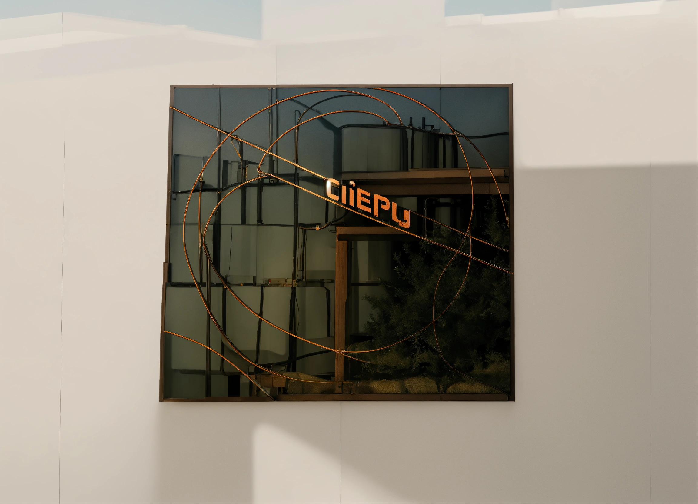 Lexica - Cieply dom logo, 2024 minimalist design,plain background, the ...