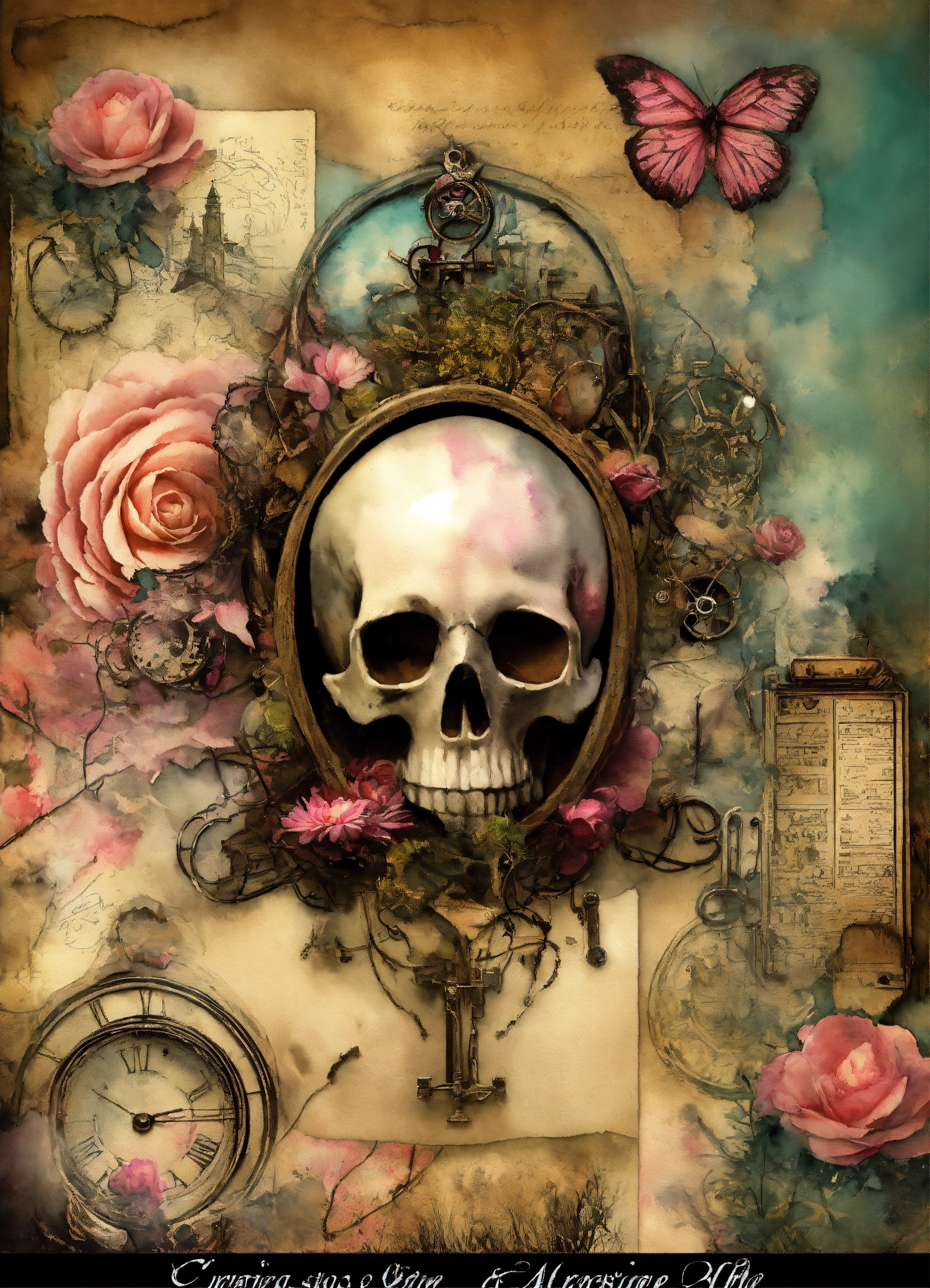 Lexica - Shabby chic dreamy mist pastel junk journals Create detailed ...