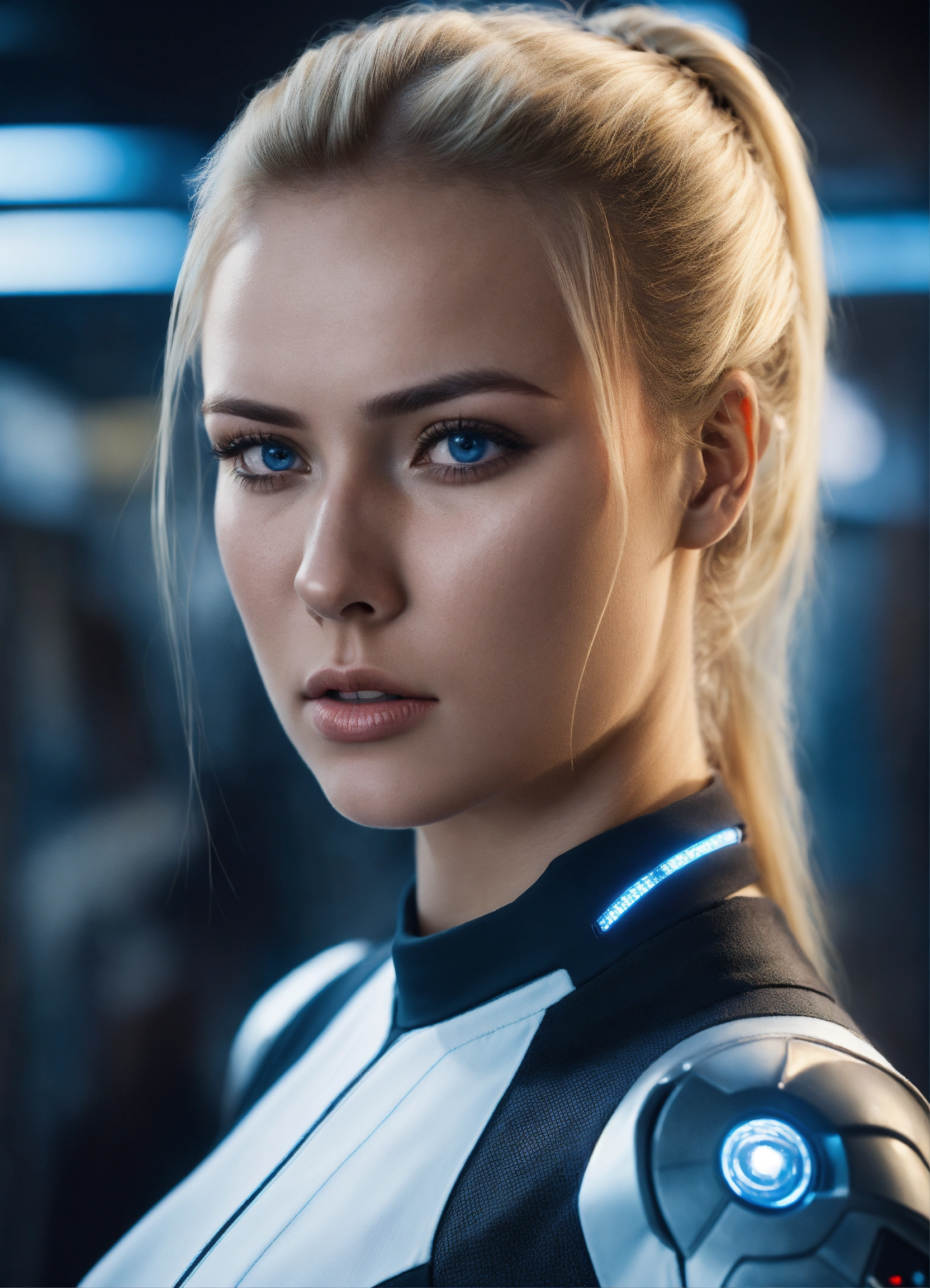 Lexica - A realistic photograph of a pretty 22-year-old woman, blonde ...