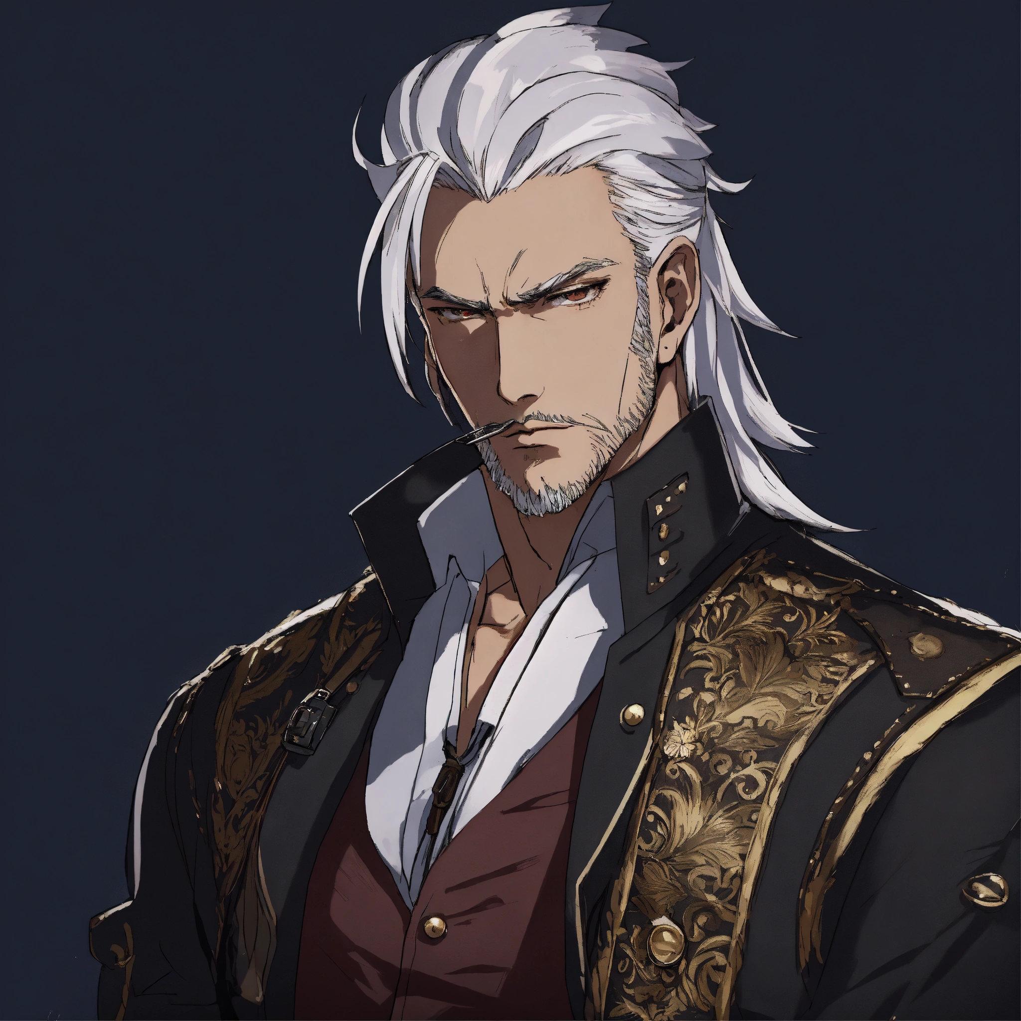 Lexica - Handsome male, wild west, portrait, wolfish features, dark ...