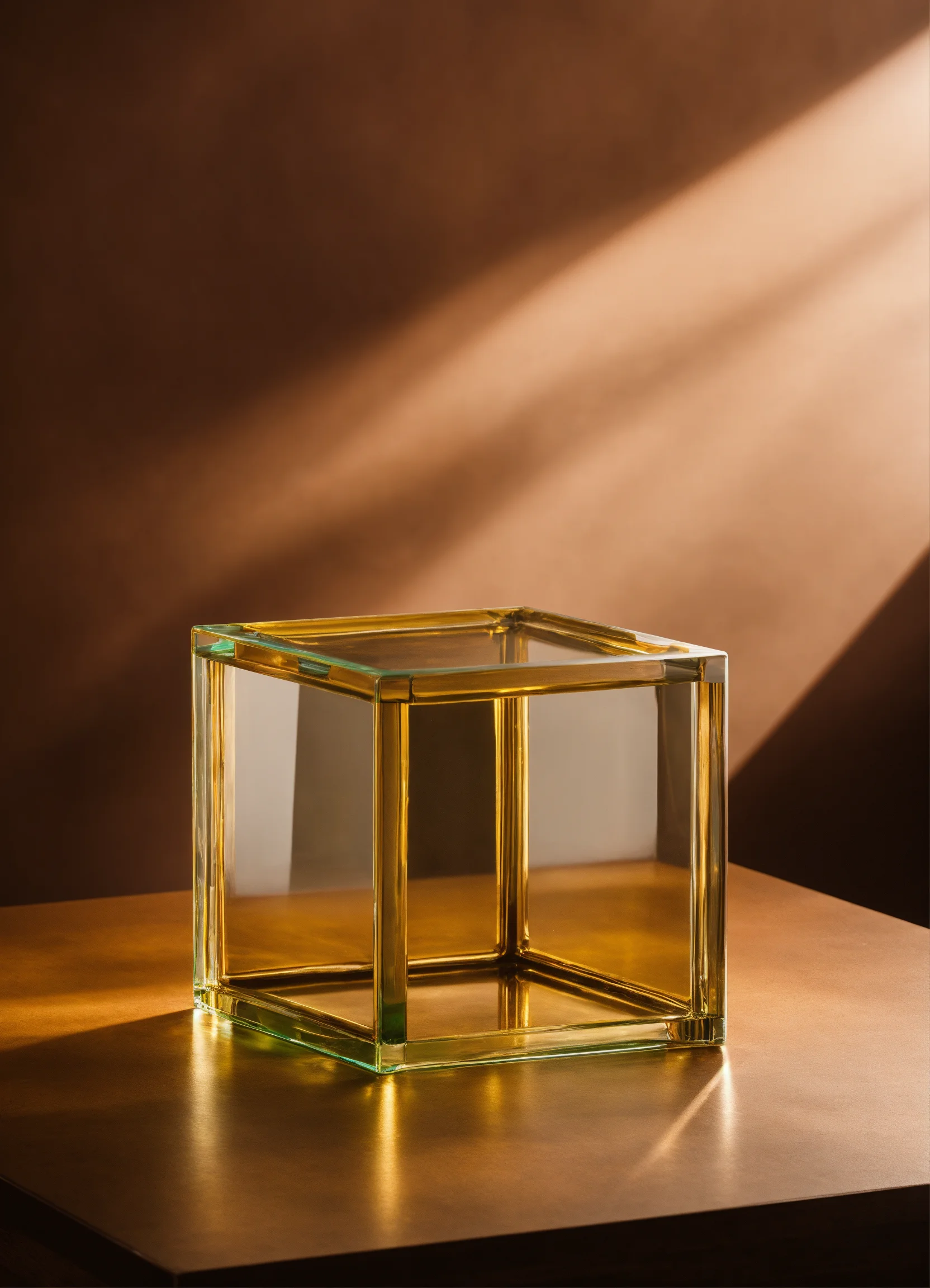 Lexica - Cube, 4k, Object inside, clear glass, studio photography ...