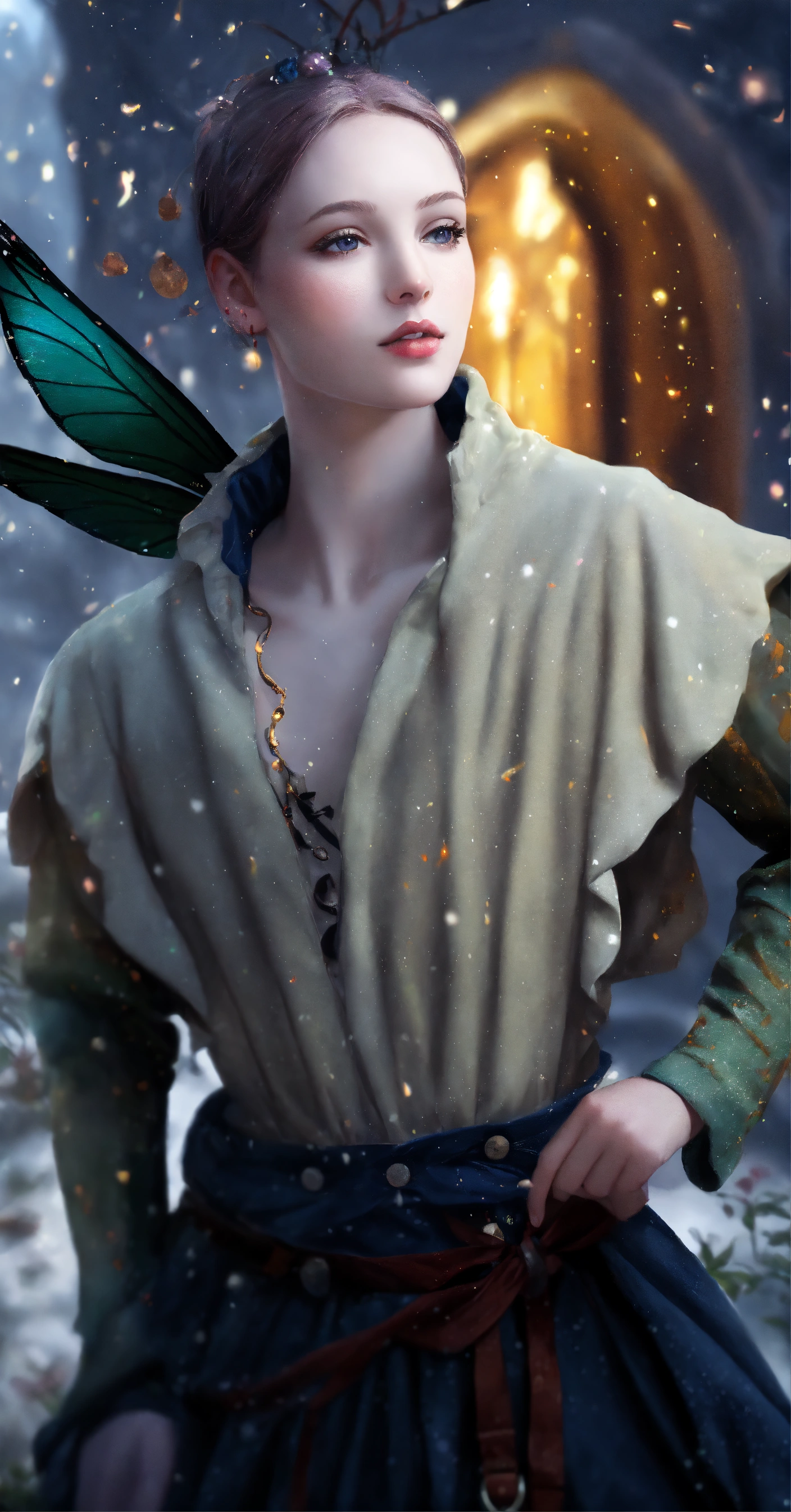 Lexica - Make a realistic fairy tale illustration