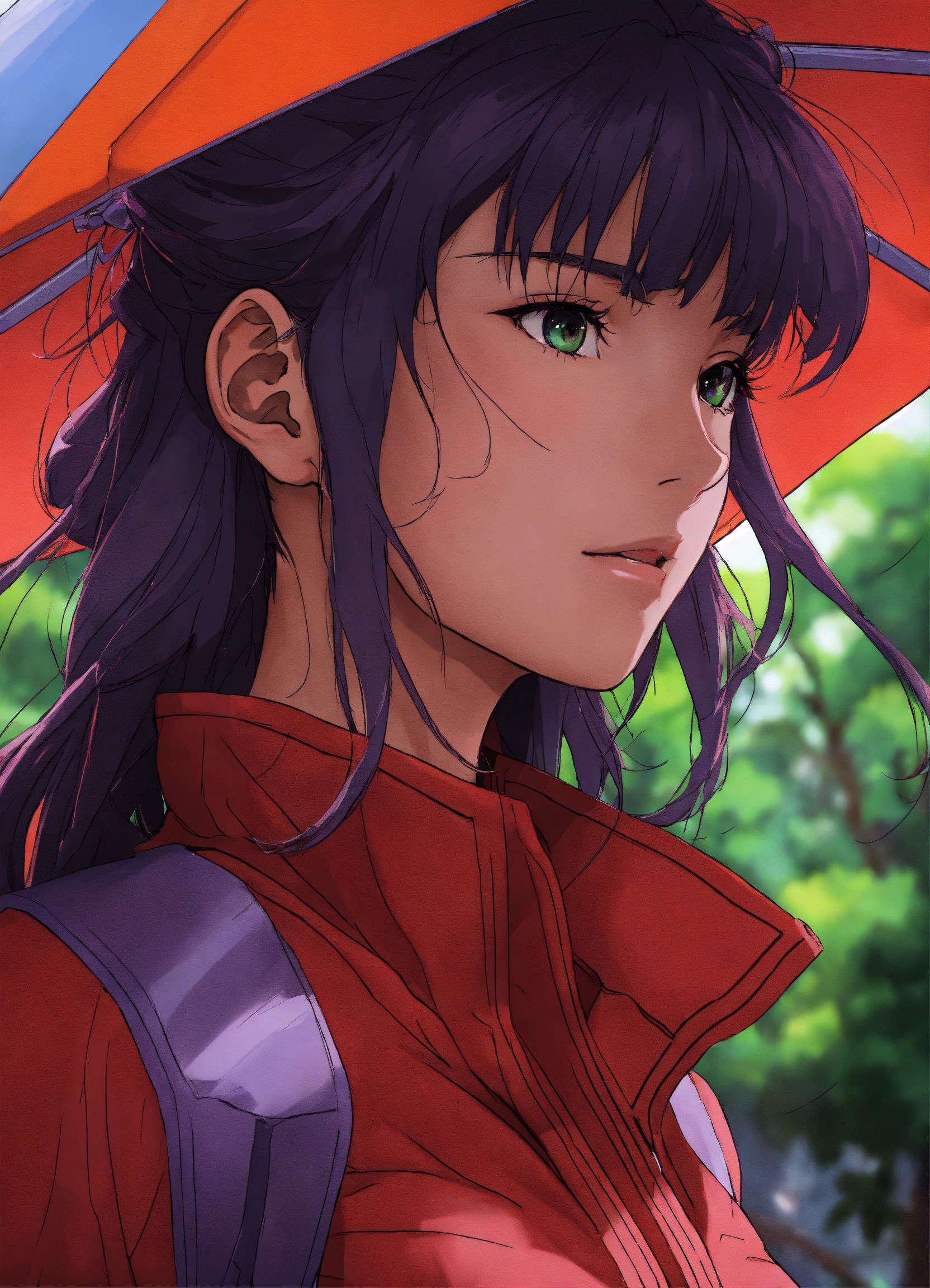 Lexica - Anime art of Misato Katsuragi from Neon Genesis Evangelion ...