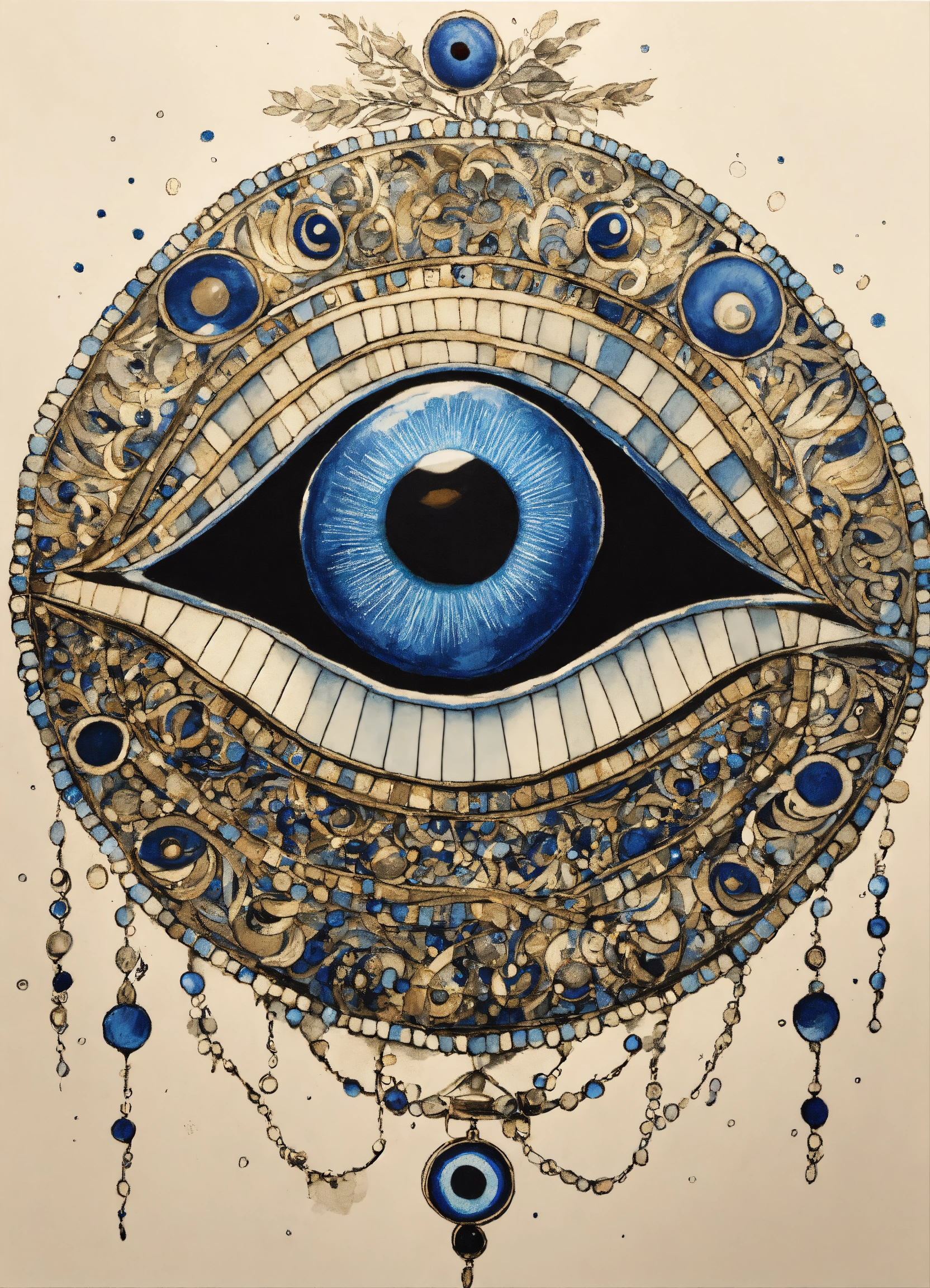 Lexica - Beautiful sparkling ink drawing illustrative image of an ...