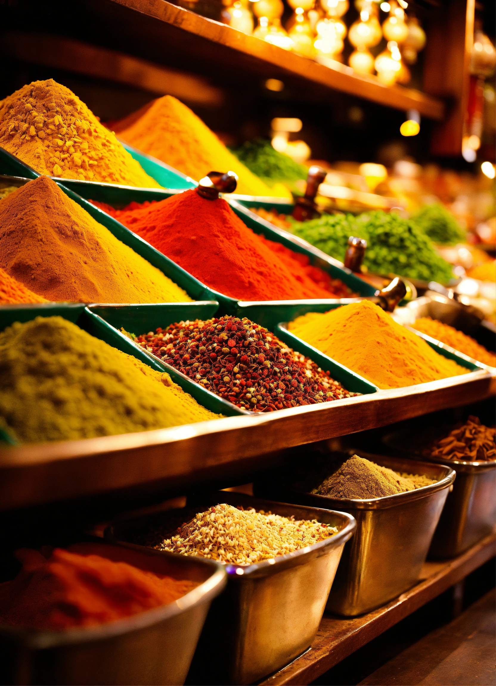 Lexica - Indian restaurant, a vibrant spice bazaar theme, Spice Market ...