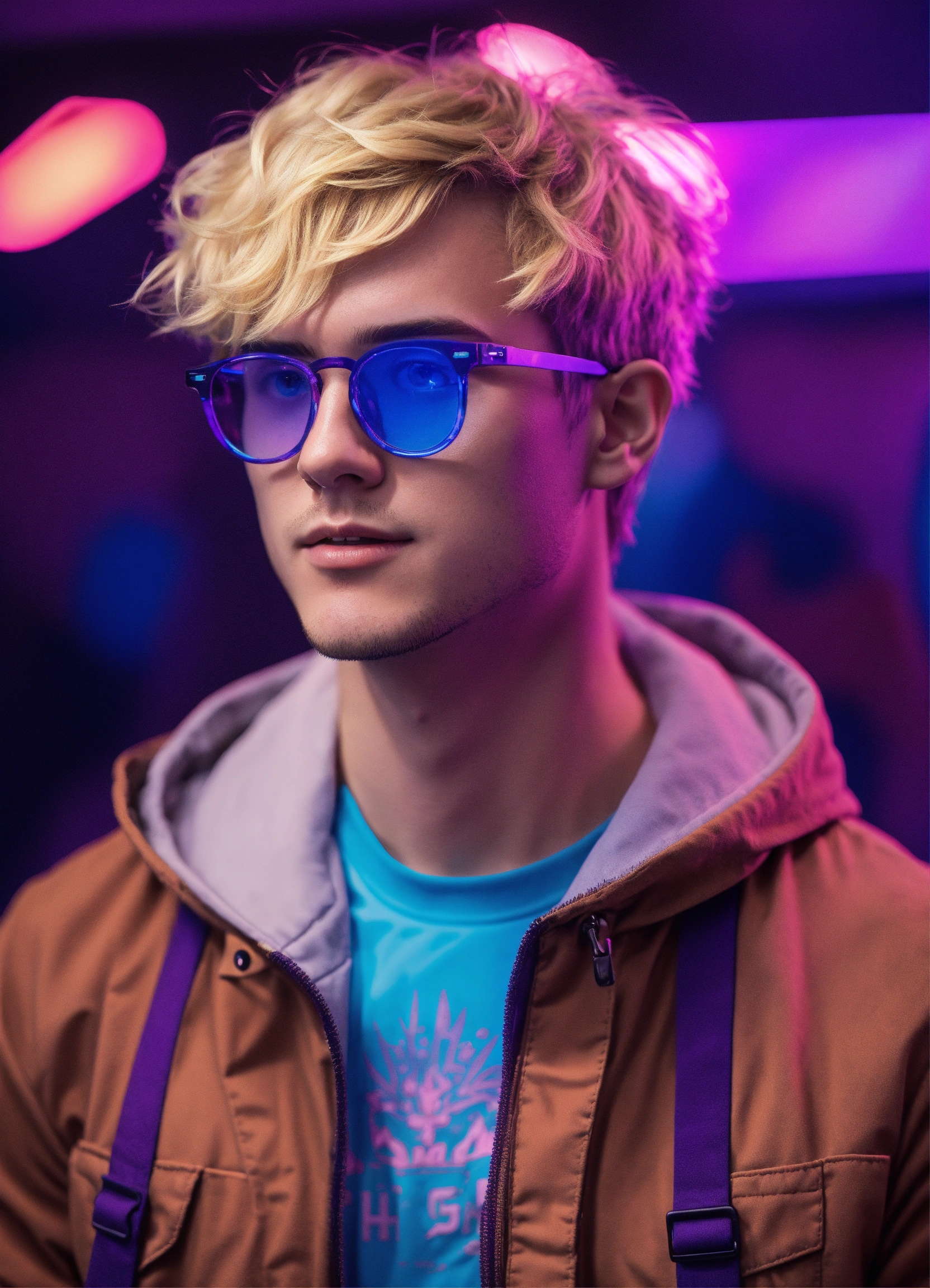 Lexica - A male gaming streamer with blonde hair and no facial hair ...