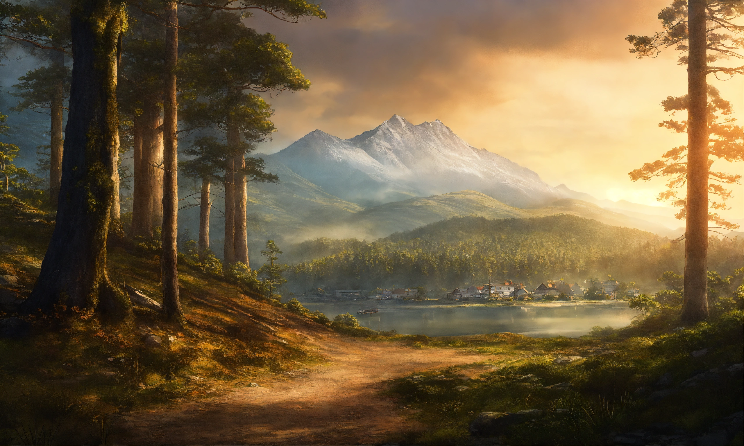 Lexica - Street Map of coastal Colonial frontier settlement pine forest ...