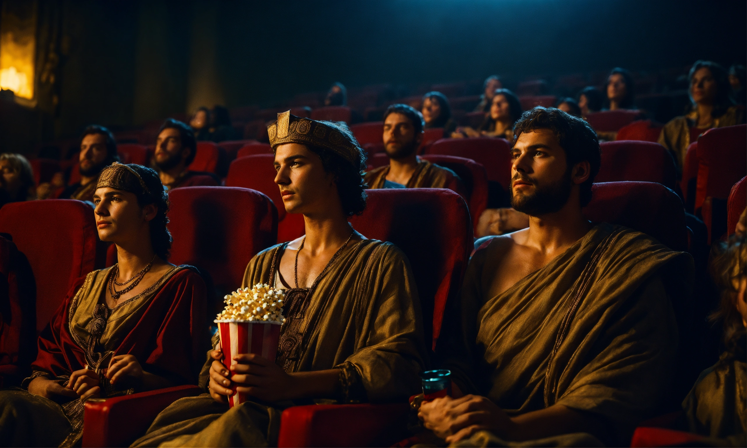 Lexica - A lot of curious ancient roman man and women in the ...