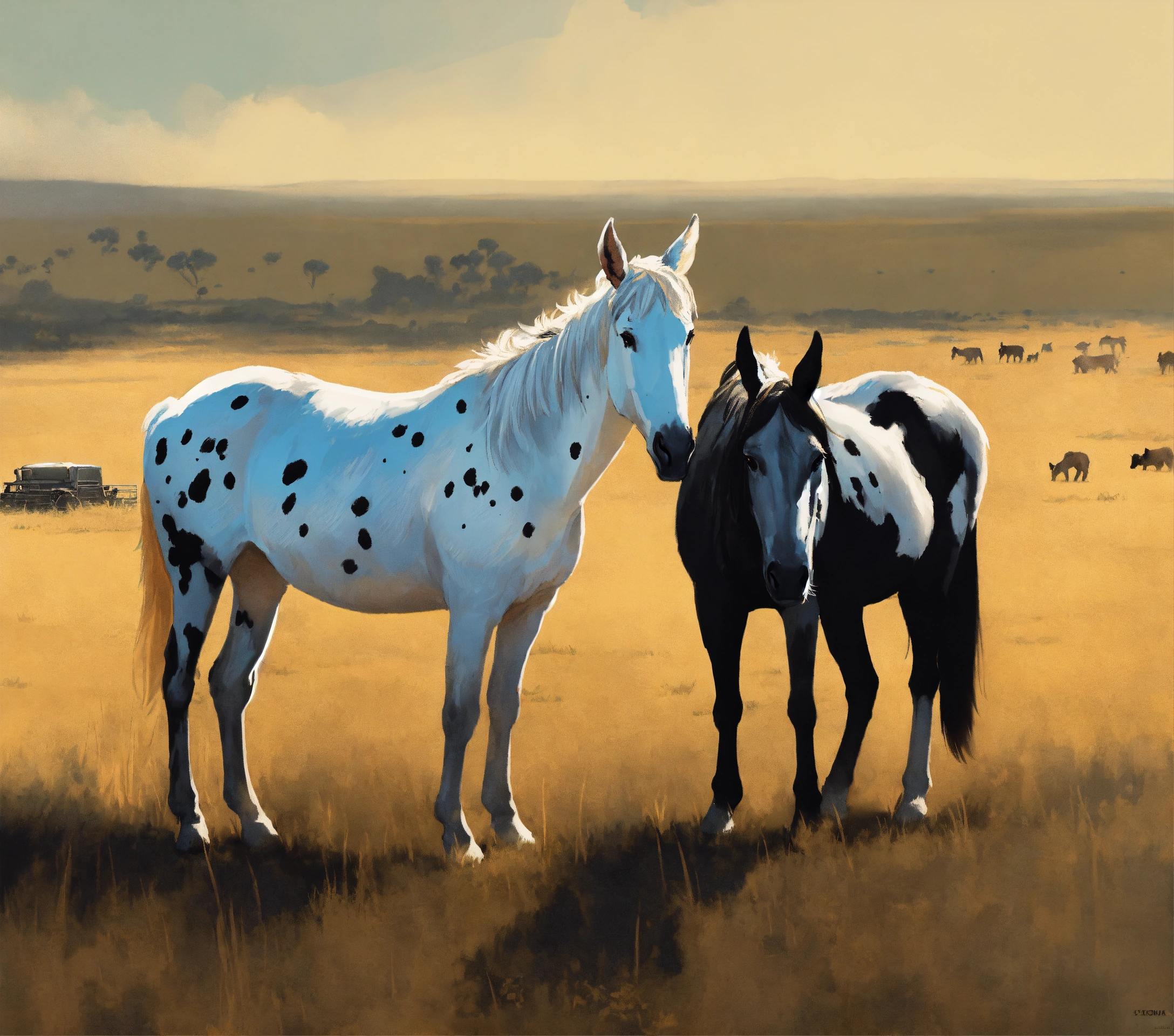 Lexica - Out on the open prairie during the 1800's, two long-eared ...