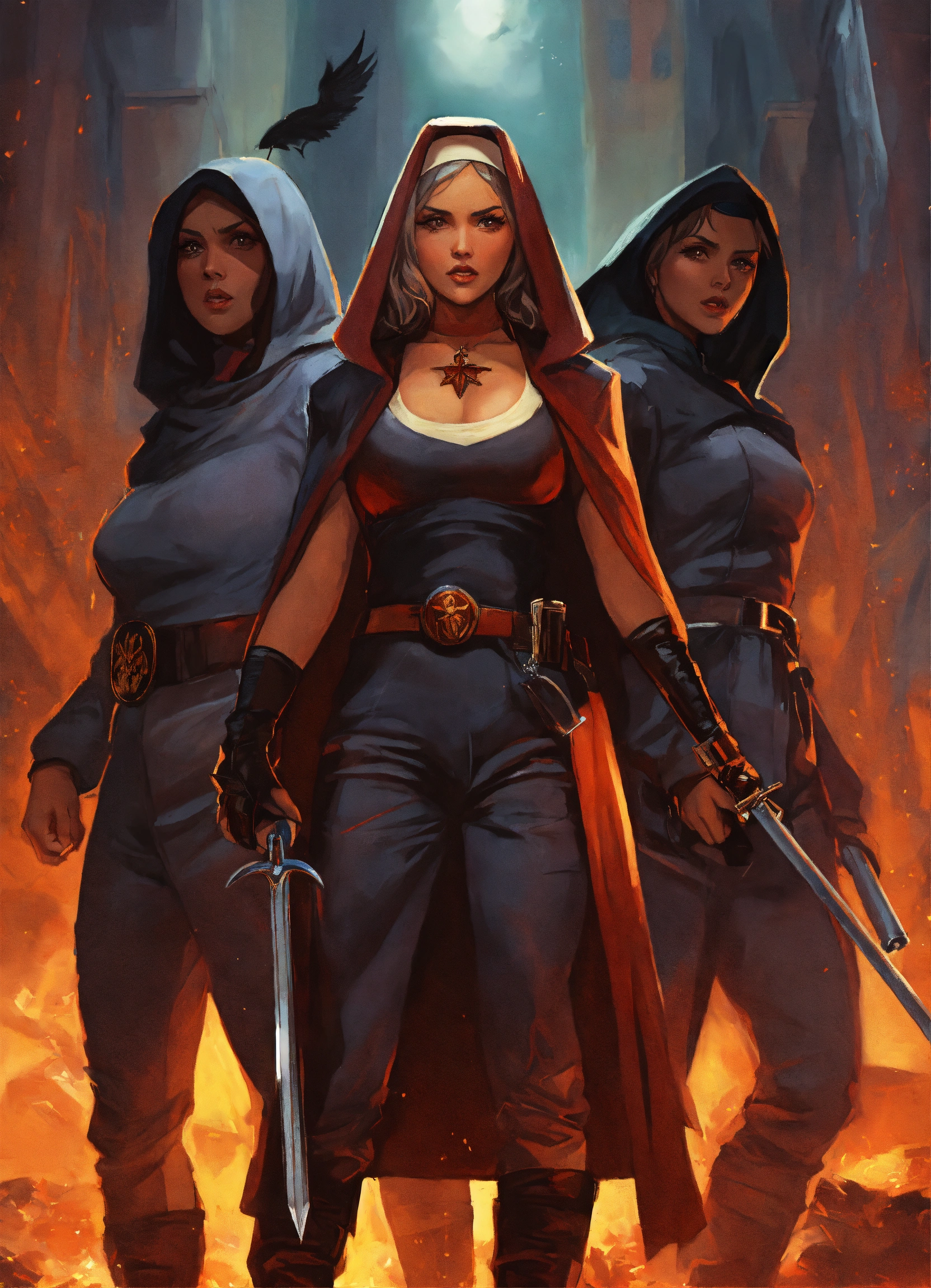 Lexica - Crime fighting nuns, woman, fighters, fighting demons ...