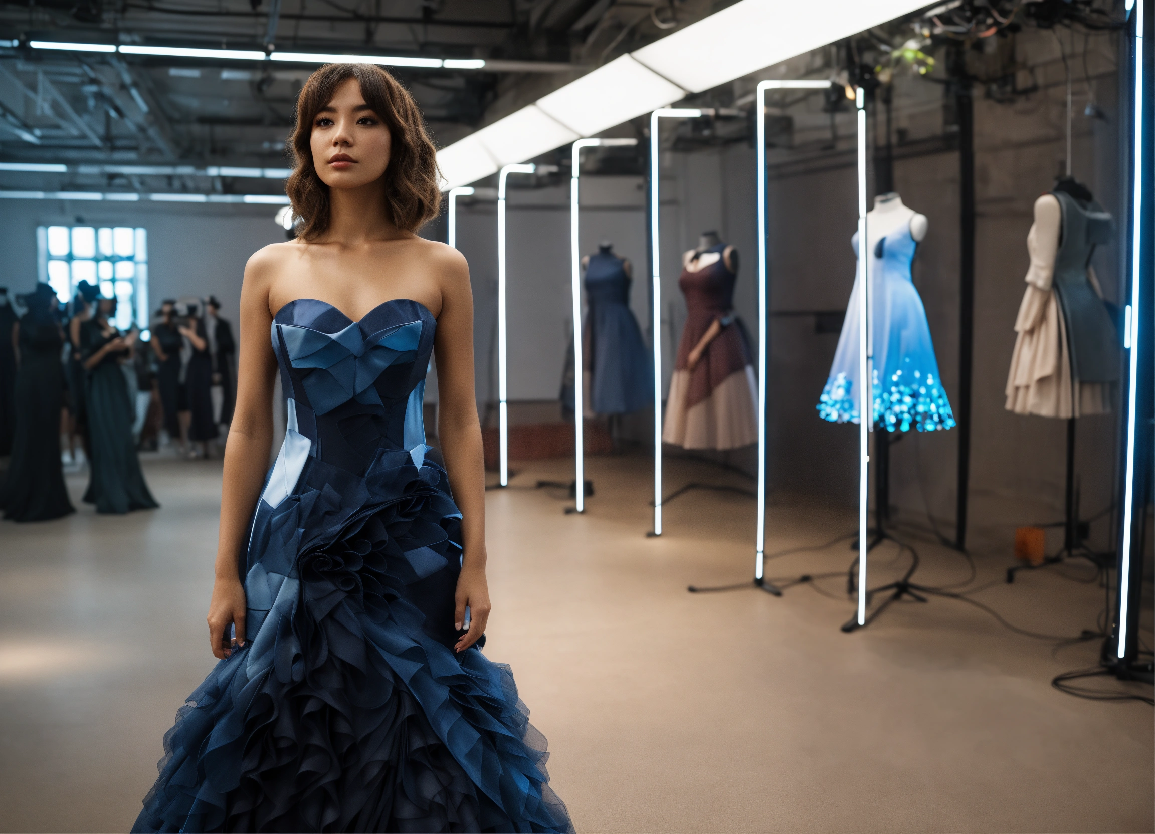 Lexica - Interactive dresses of the future in virtual reality