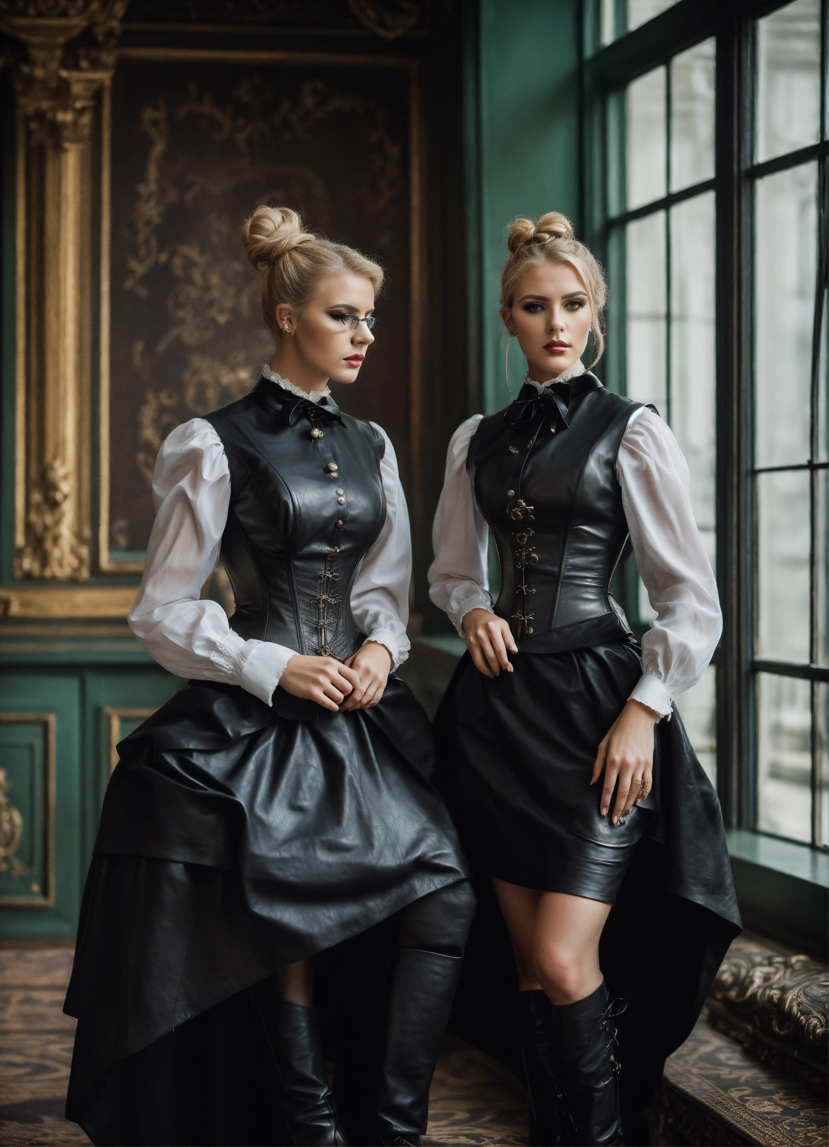Lexica - Two stunning strict arrogant looking french seductress women ...