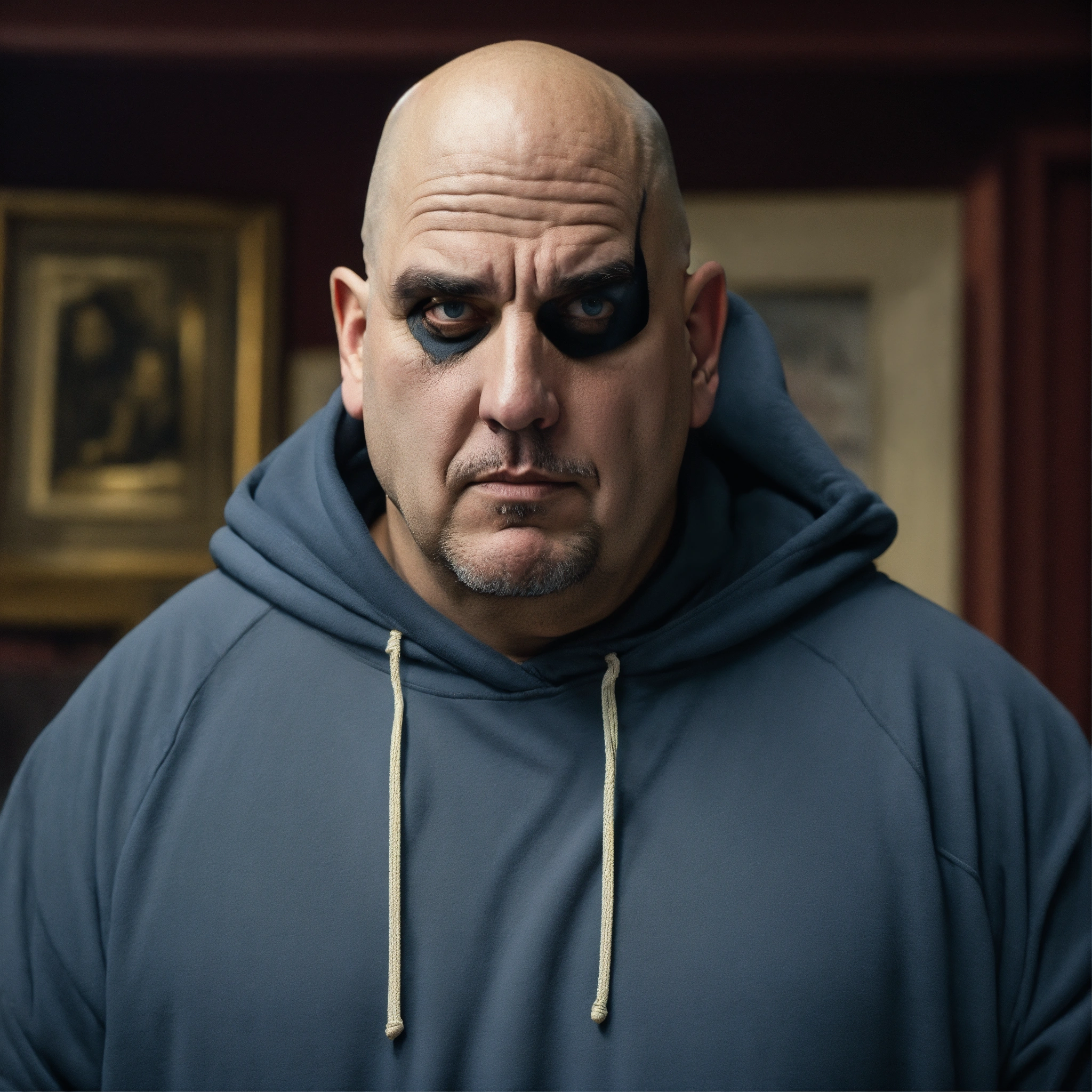 Lexica - UNCLE FESTER JOHN FETTERMAN WEARING A HOODIE OVER HIS HEAD ...