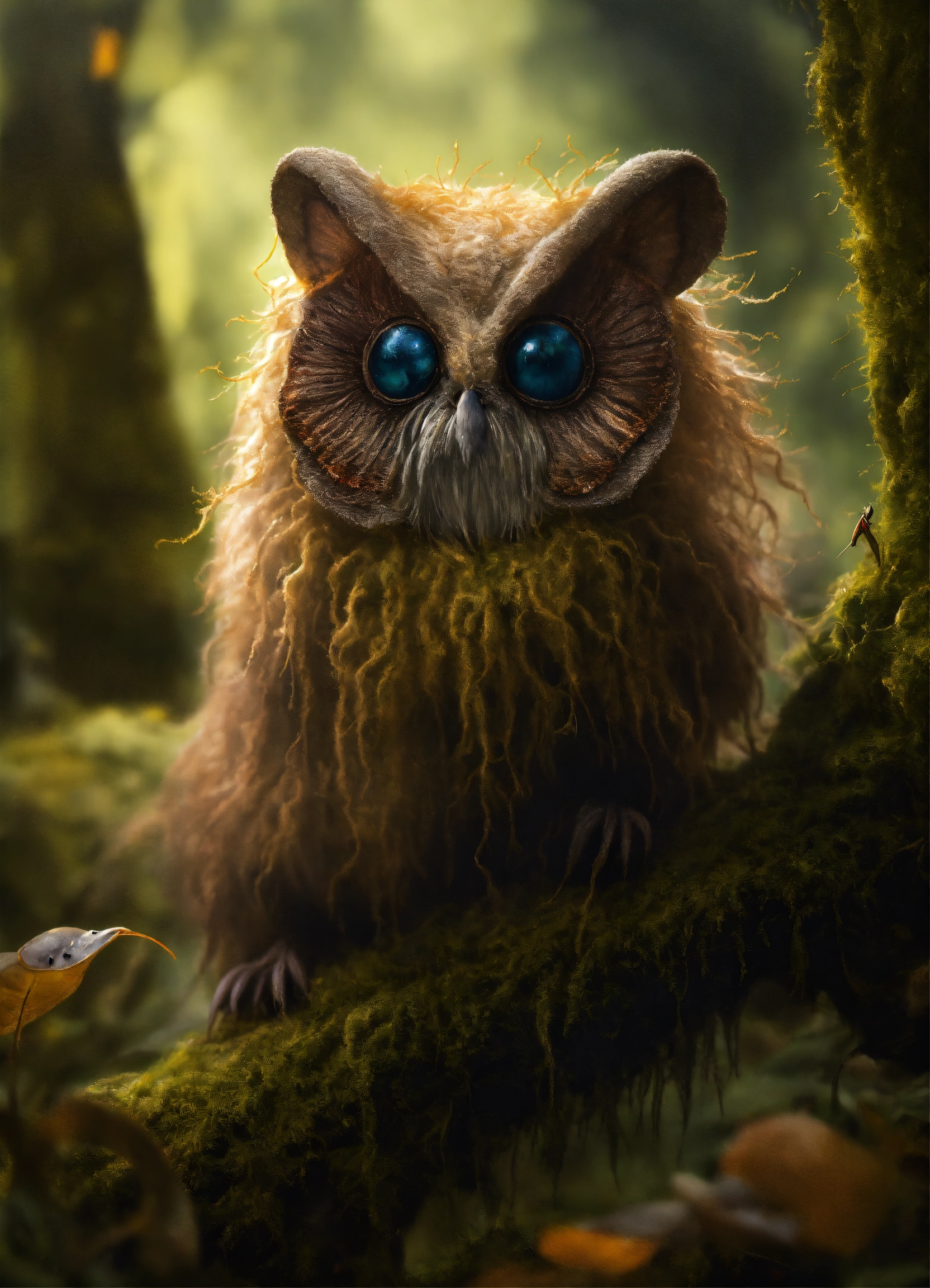 Lexica - Creepy fuzzy creatures in a mystical world perfect clarity ...