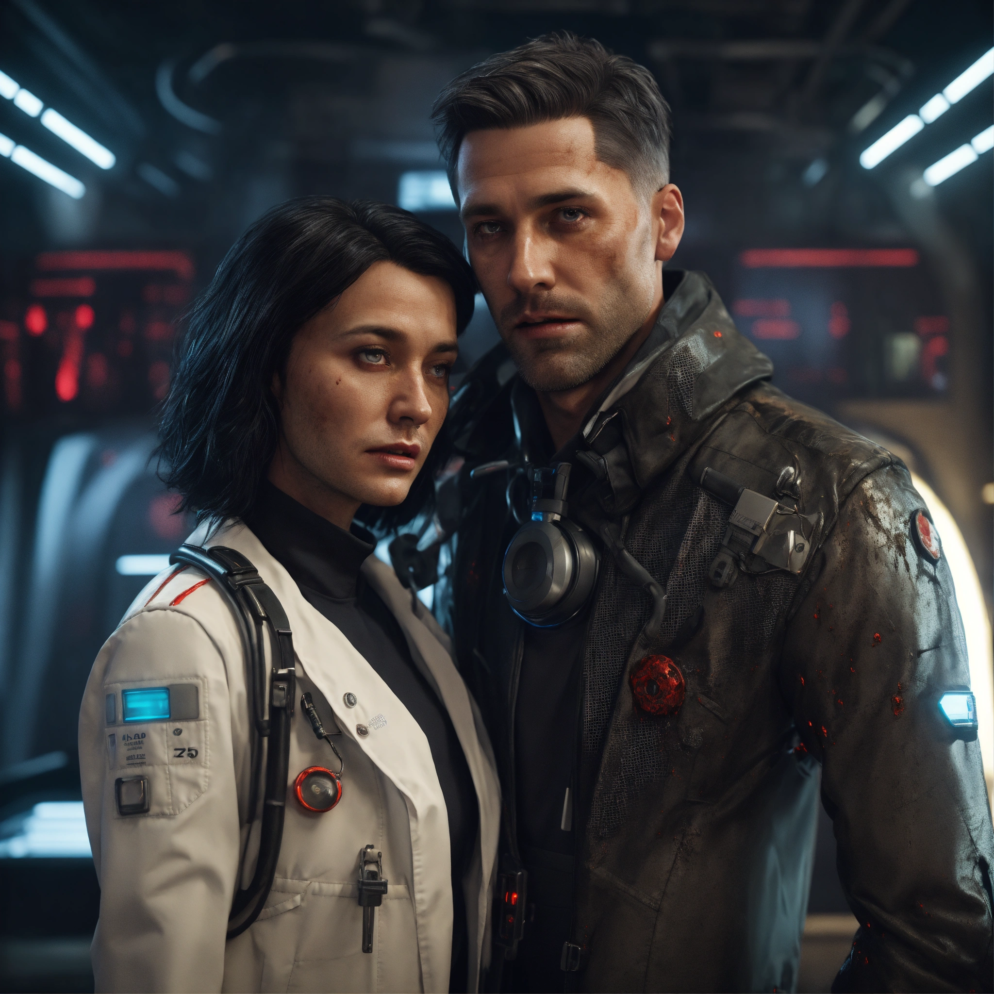 Lexica - 35 year old white male doctor with black hair wearing ...