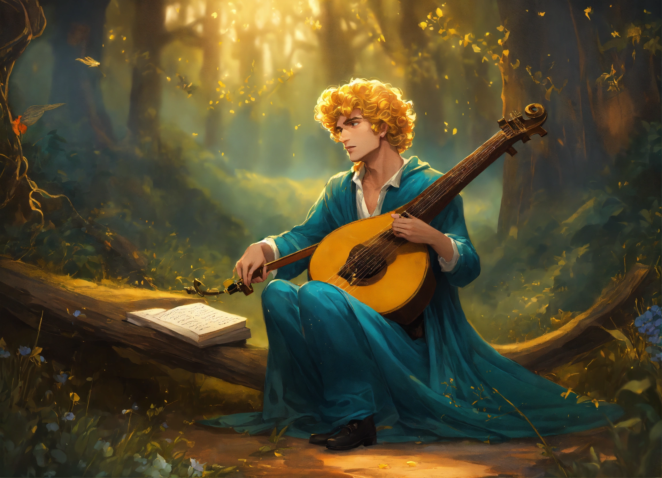 Lexica - A legend, fairy tales, A crowd had formed around a makeshift ...