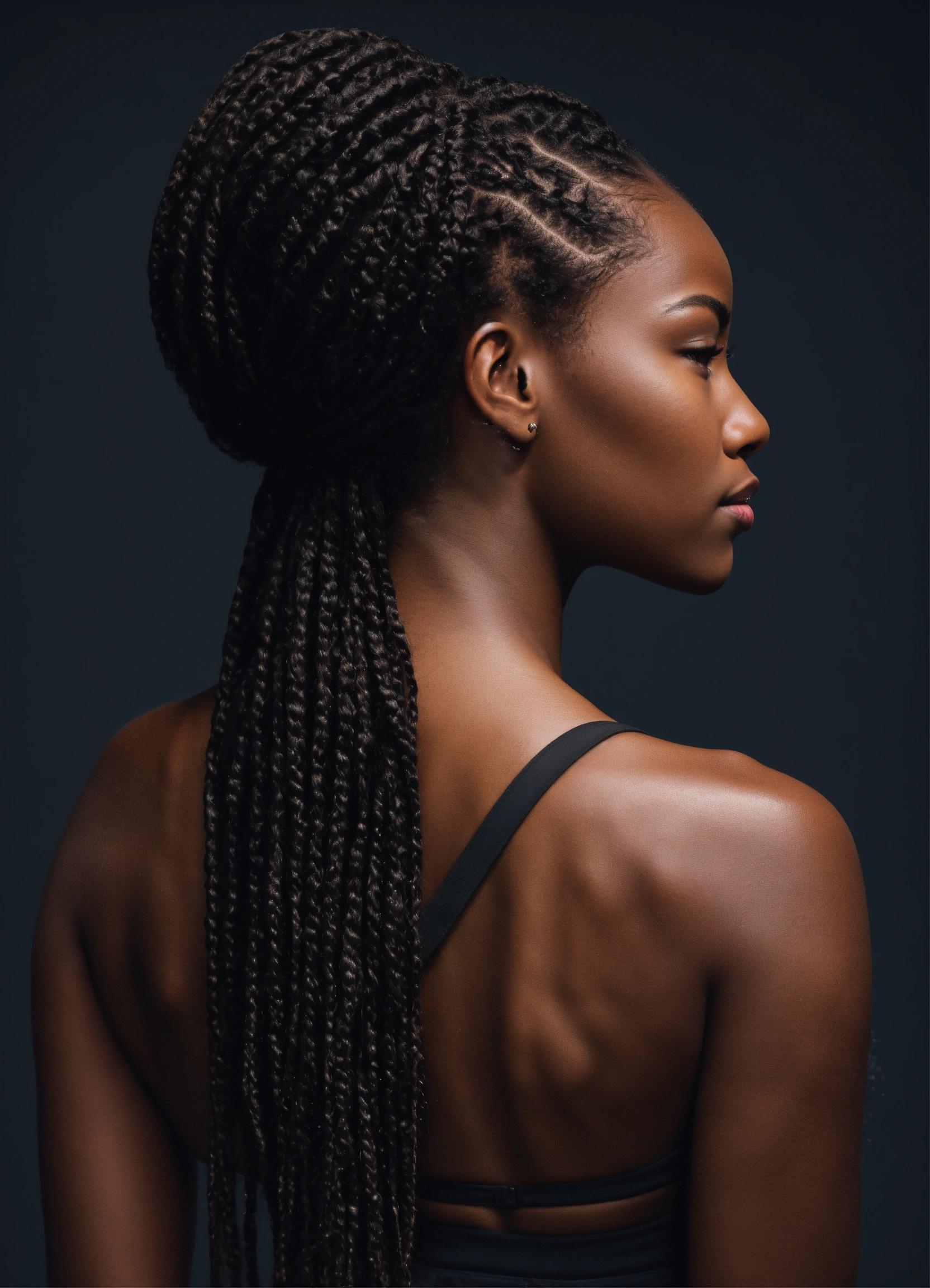 Lexica - Create an 8k HD, hyper realistic, picture of a black woman ...