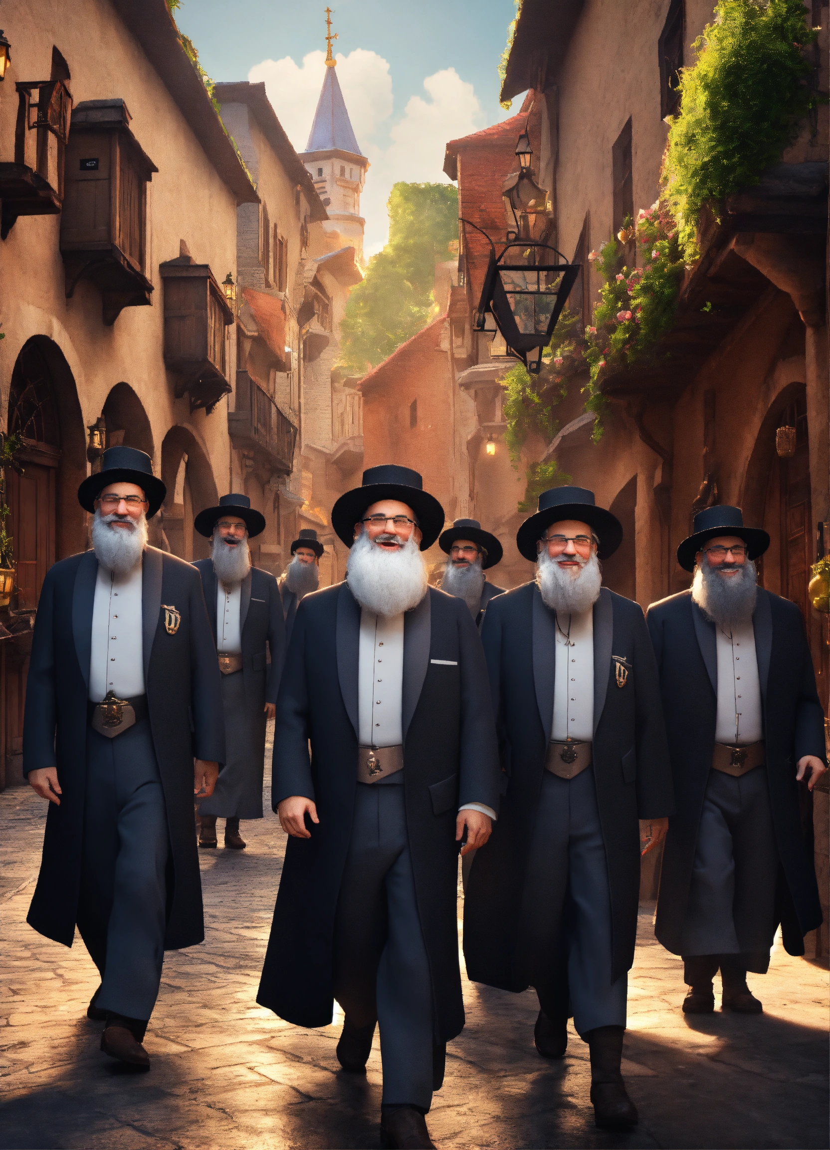 Lexica - Peace and brotherhood and joy among a group of Hasidic Jews in ...