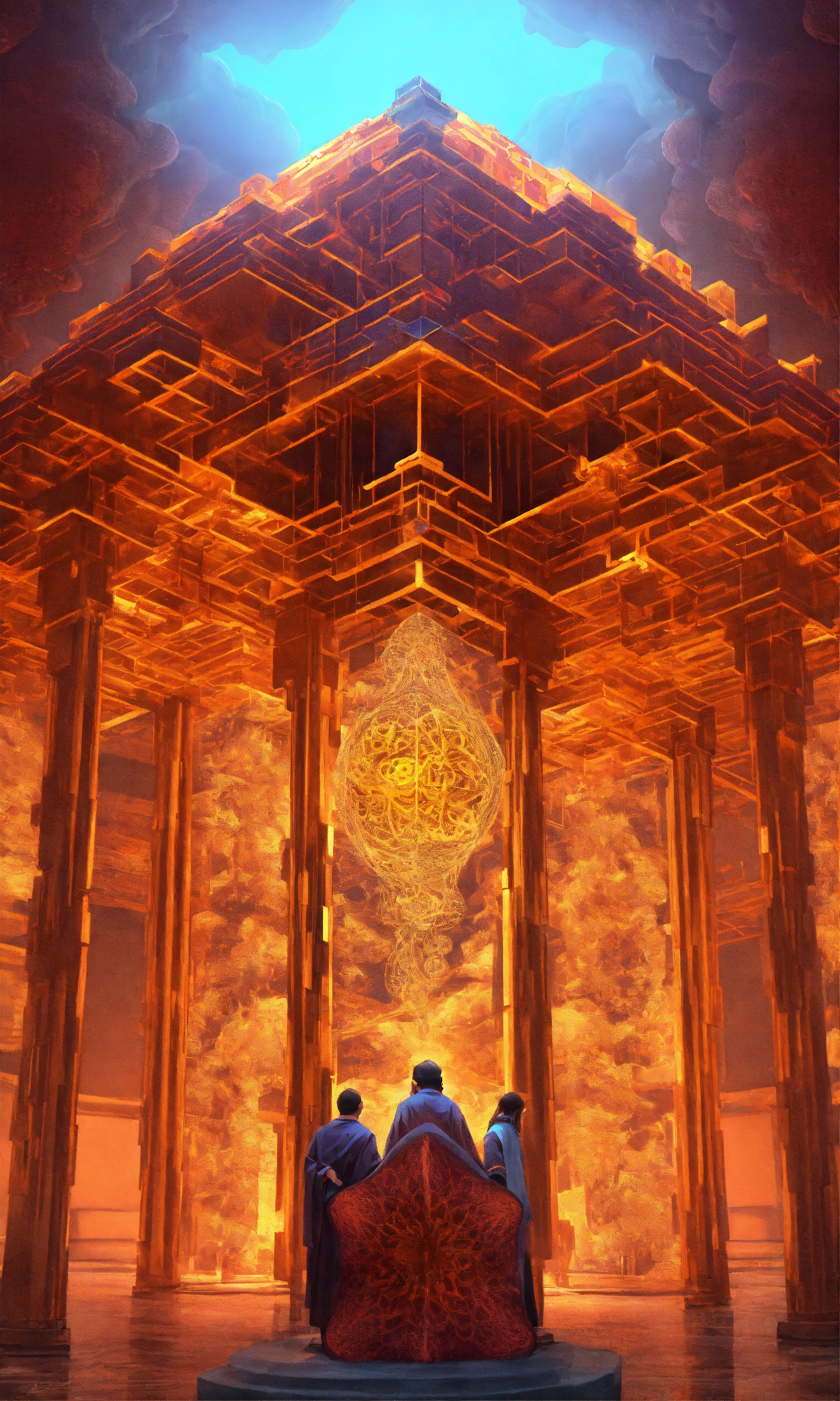 Lexica - Taoist monk octopus tesseract body fractal three point ...