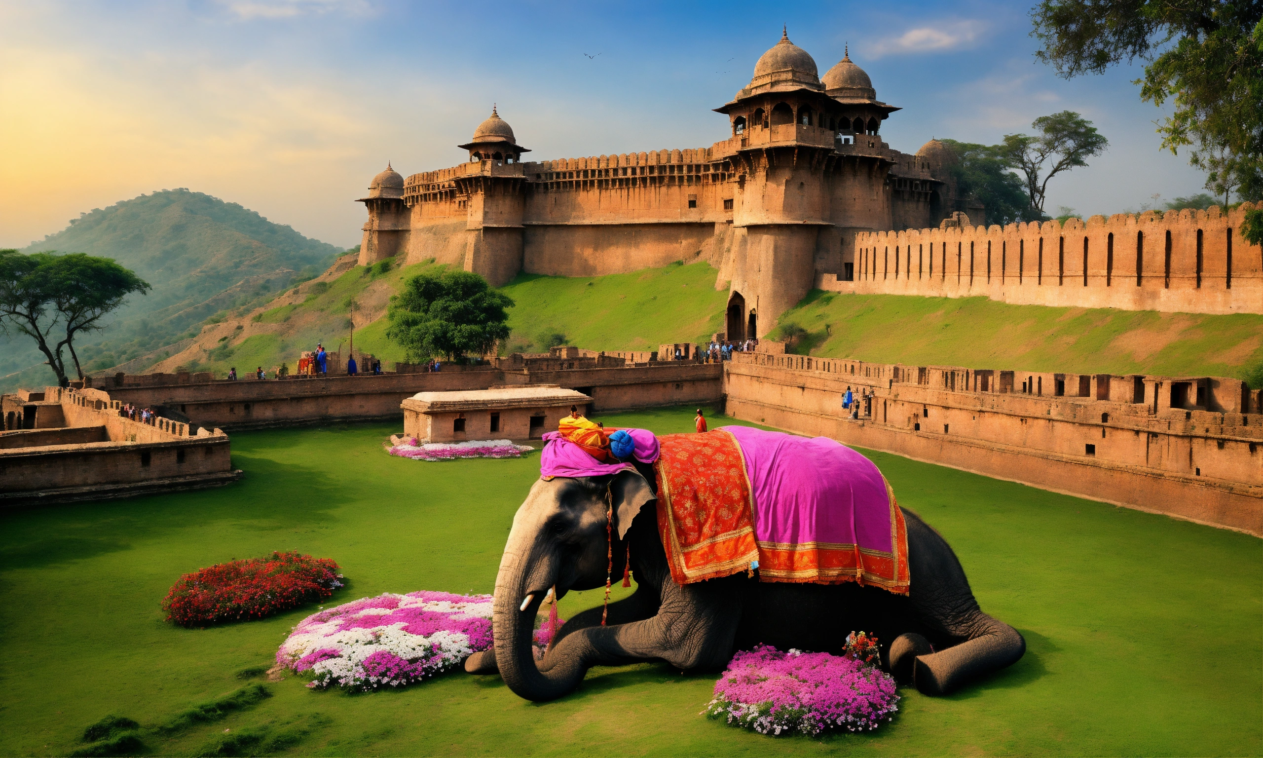 Lexica - Kandhar Fort, Ancient look and Rashtrakutha king sitting on ...