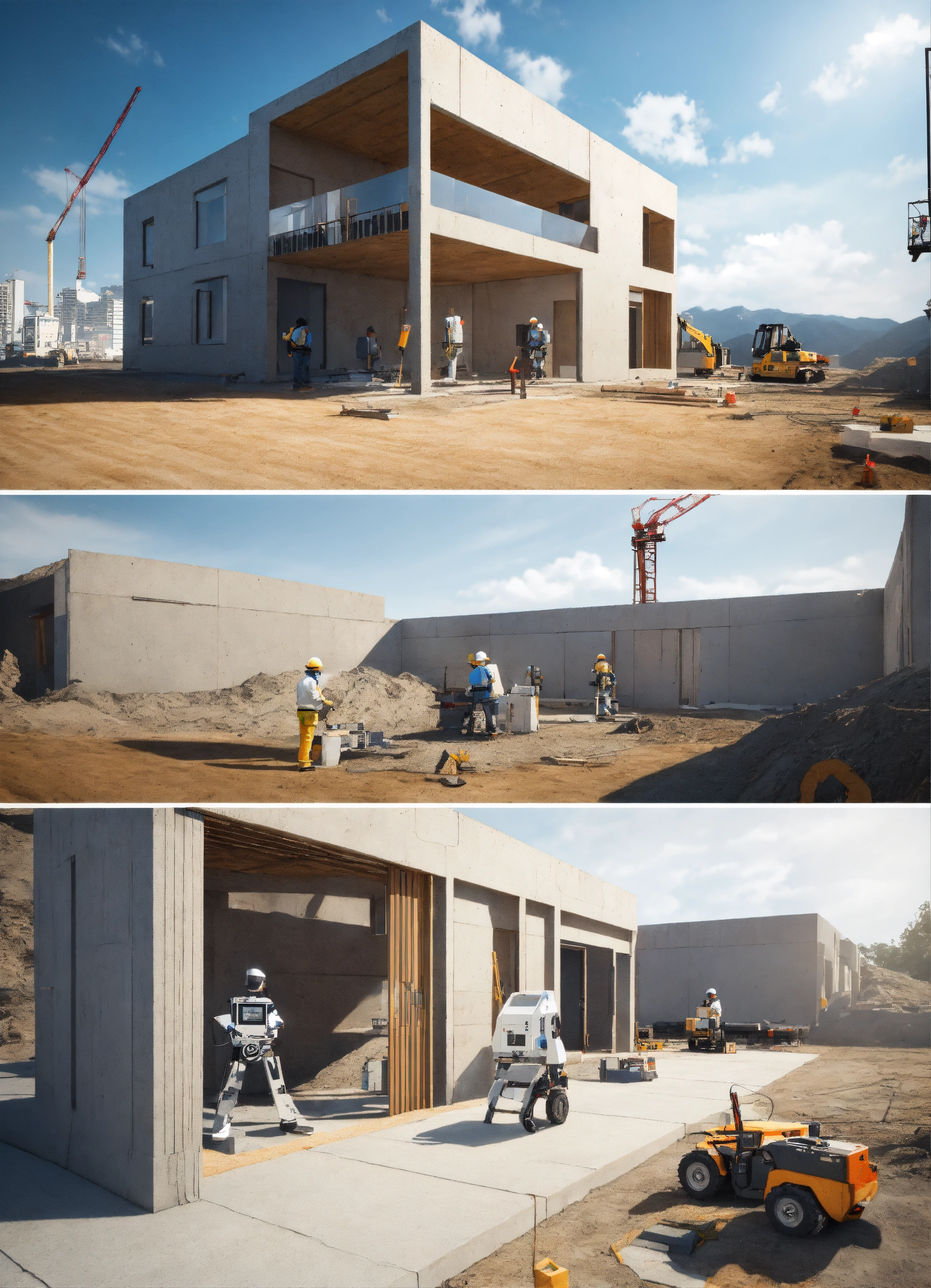Lexica - Create a 4K high-resolution image set in a construction site ...