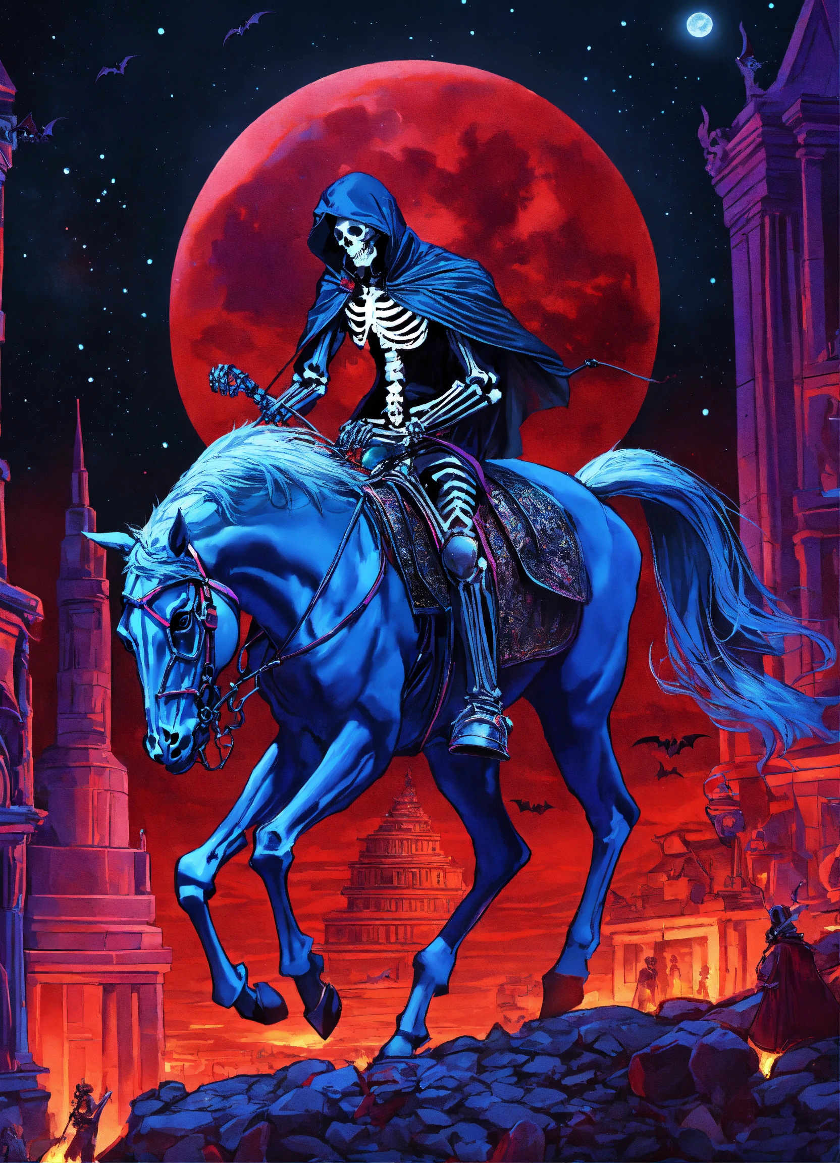 Lexica - ALL glassblowing superrealism urban STYLE one VAMPIRE skeleton ...