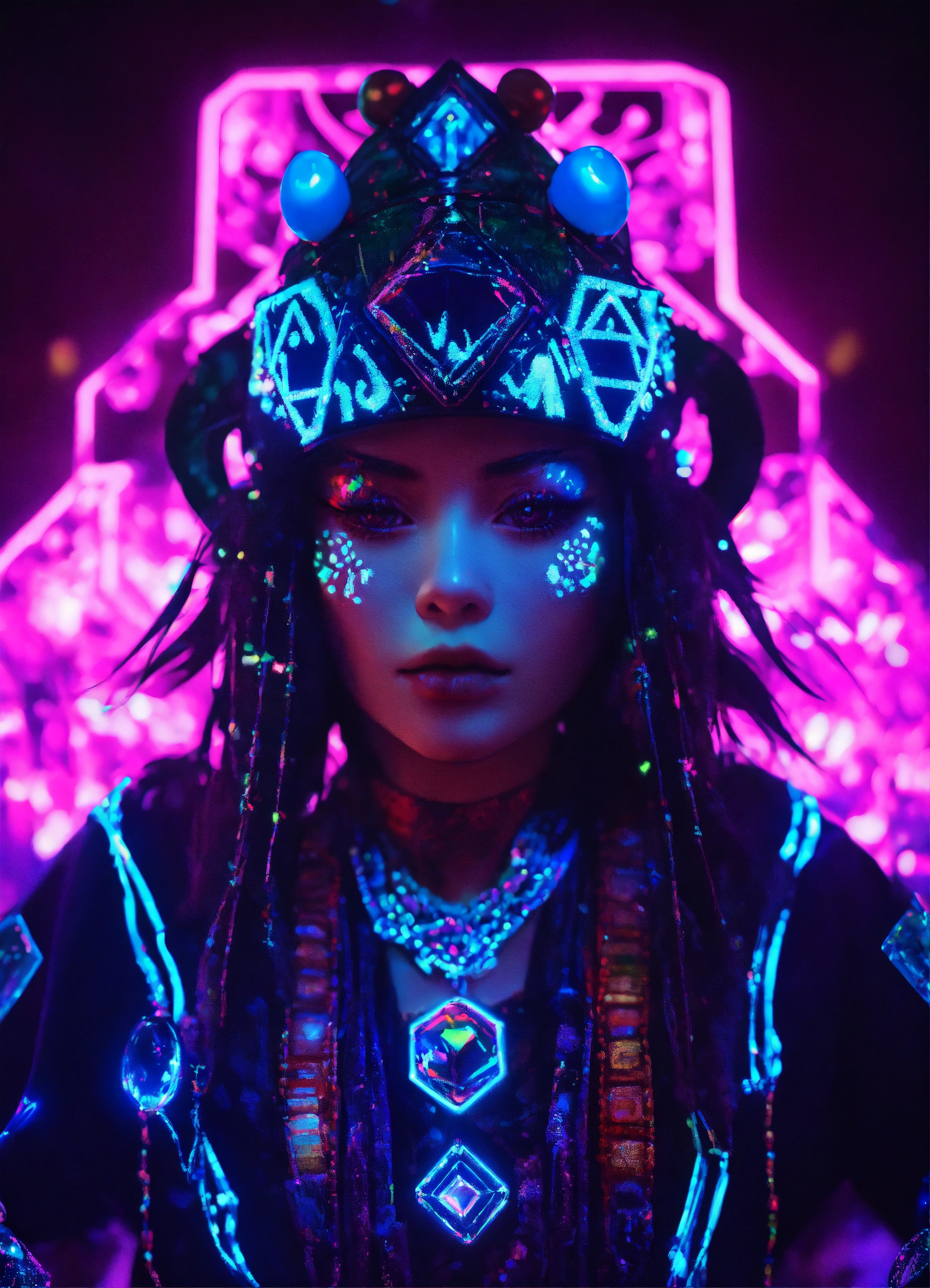 Lexica - A Ayahuasca techno Diamond Shaman Diamond TOAD in shaman folk ...