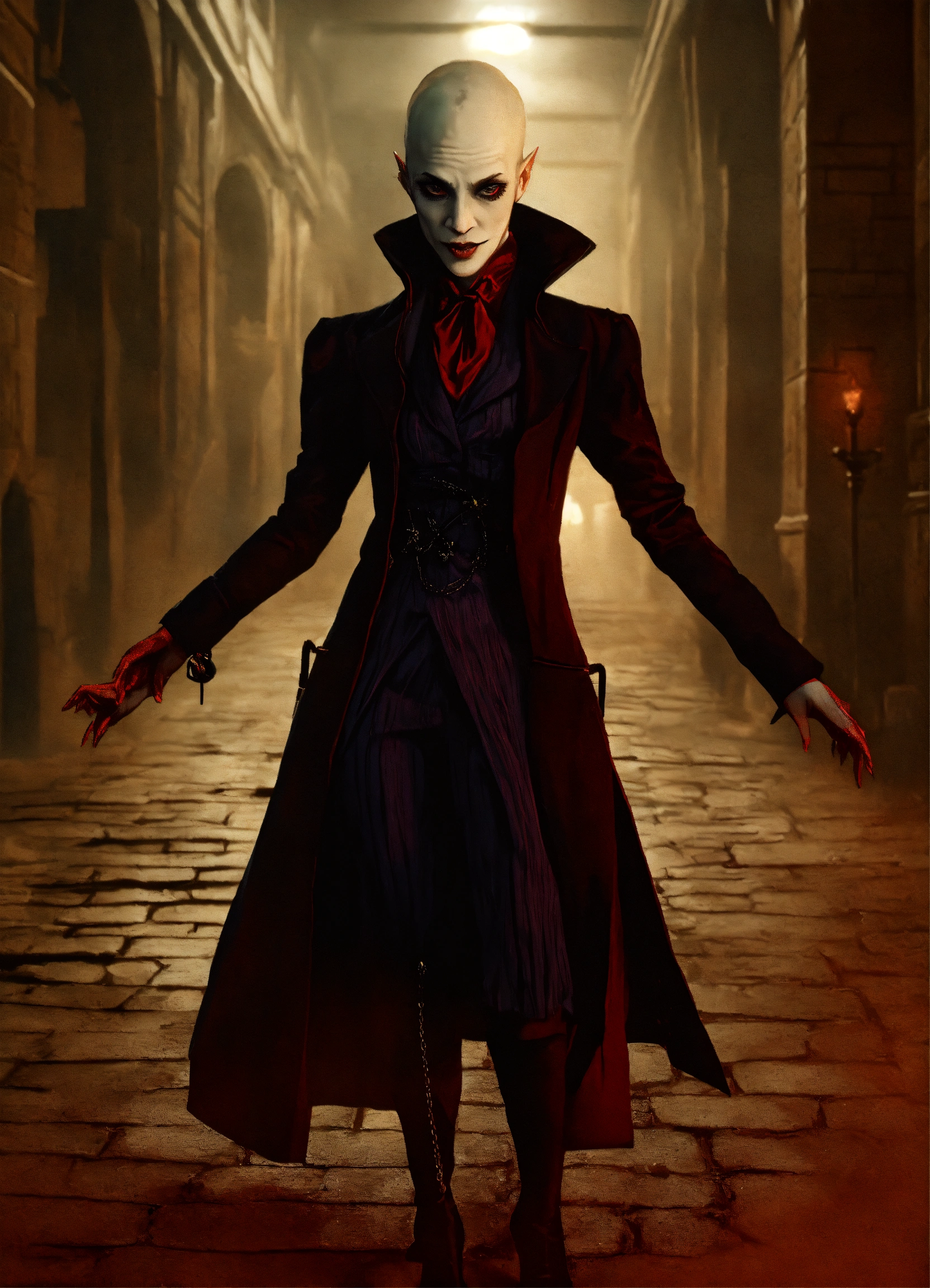 Lexica - A female deformed nosferatu doctor from Vampire The Masquerade