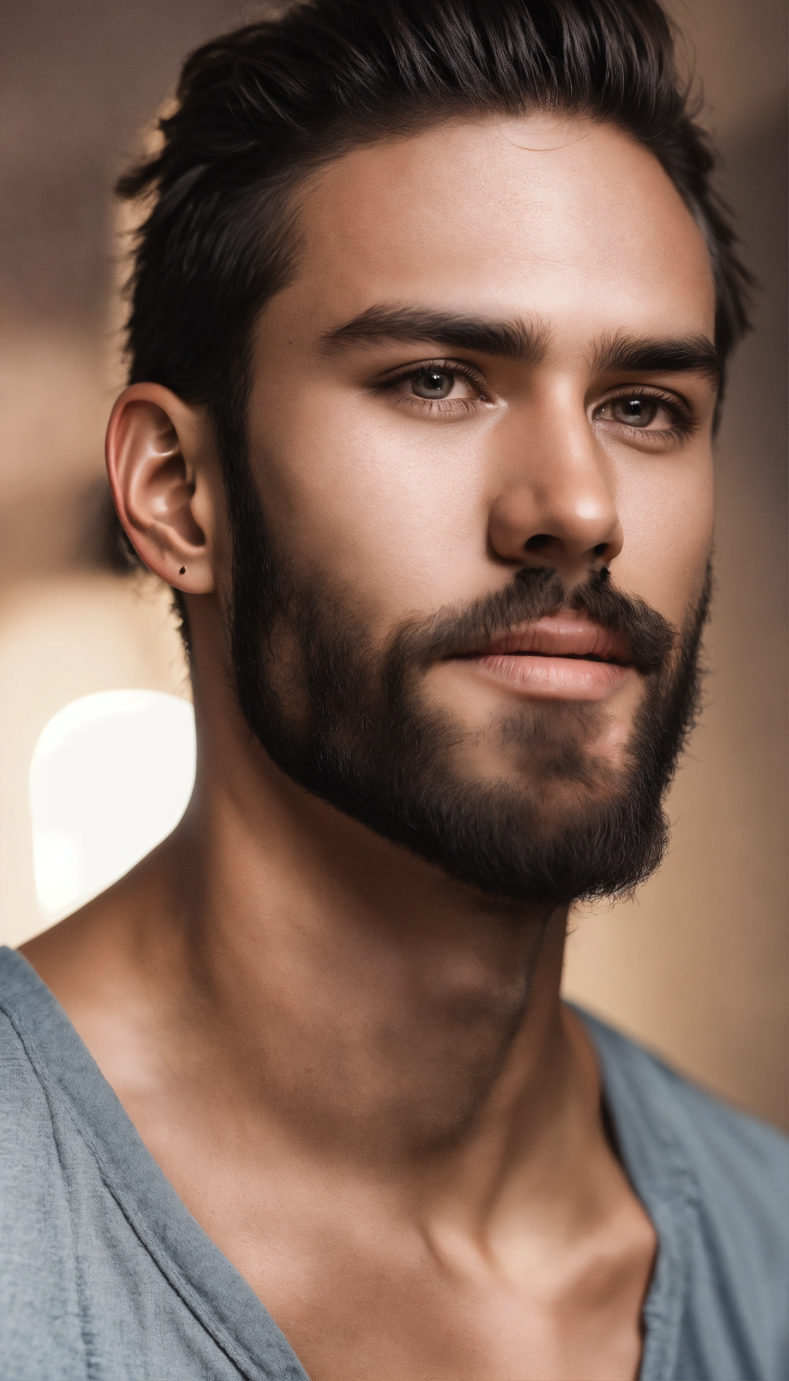 Lexica - Man with good skin