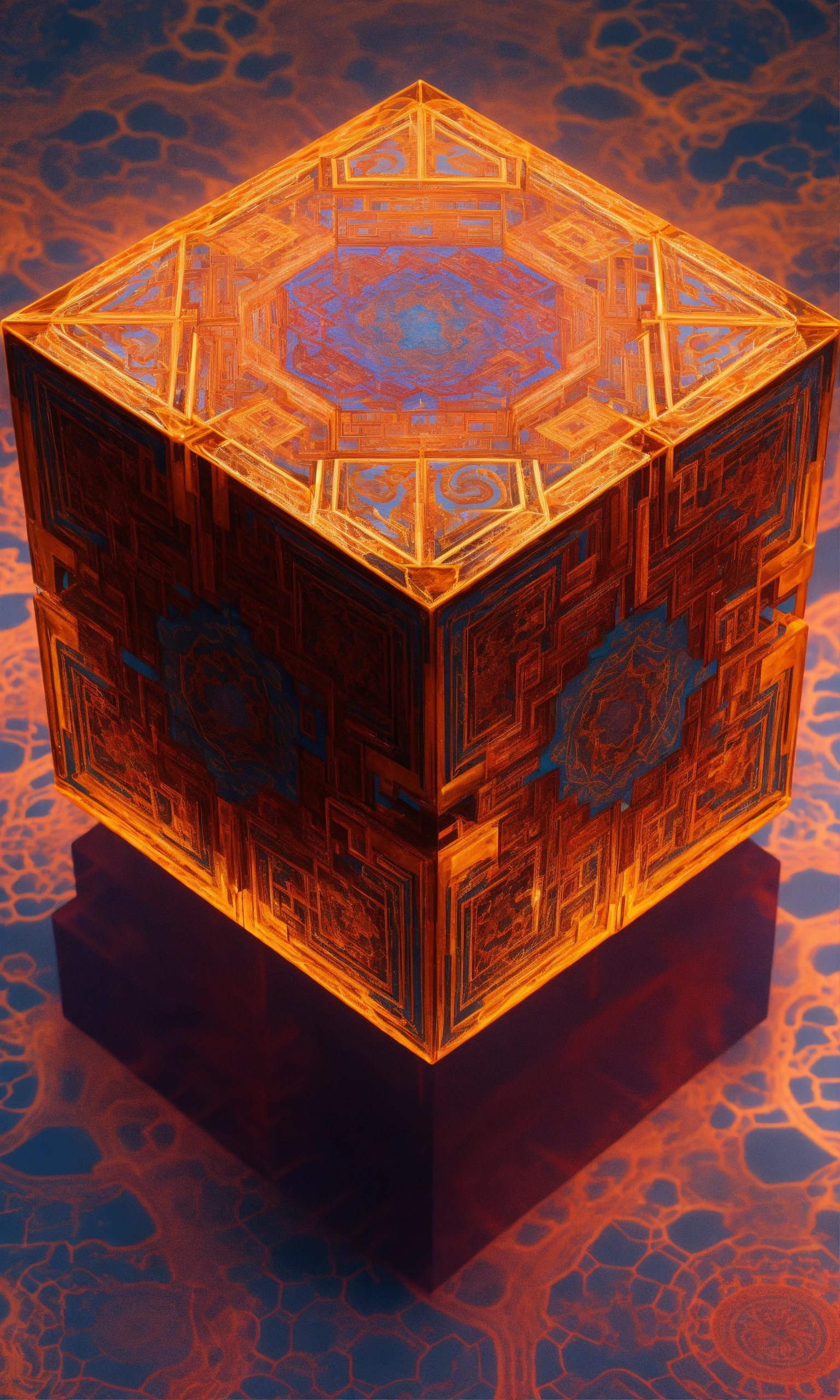 Lexica - Taoist monk octopus tesseract body fractal three point ...