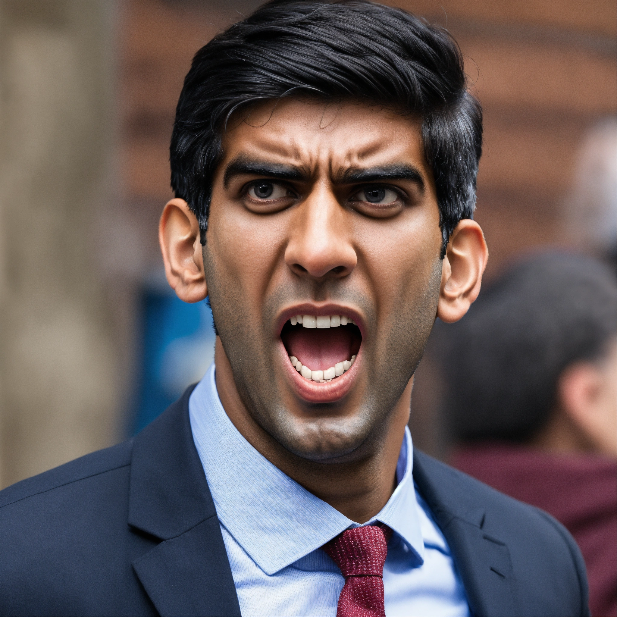 Lexica - Rishi Sunak, MAD, ANGRY, YELLING