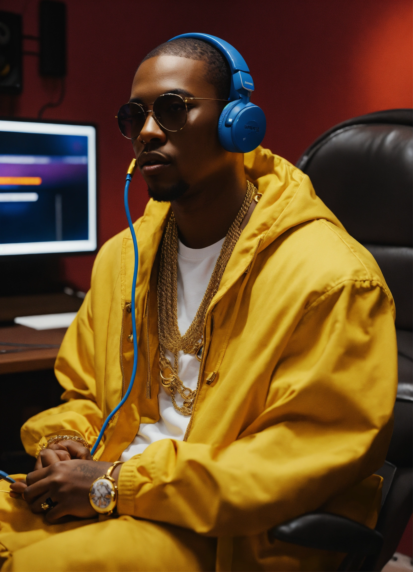 Lexica - Kenye west at telephone iper realistic , 8k, rapper